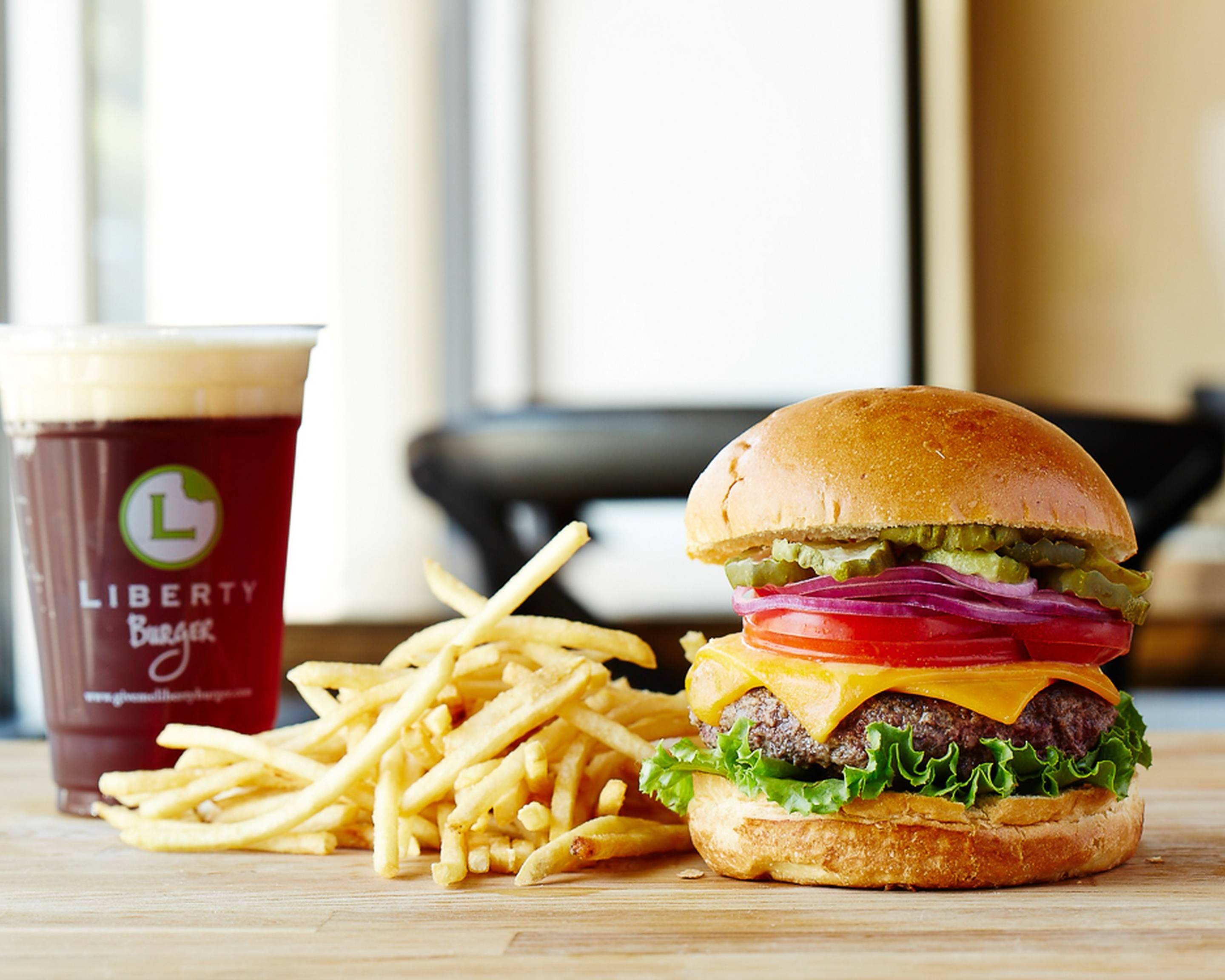 Liberty Burger (Shire Blvd) Menu Richardson • Order Liberty Burger ...