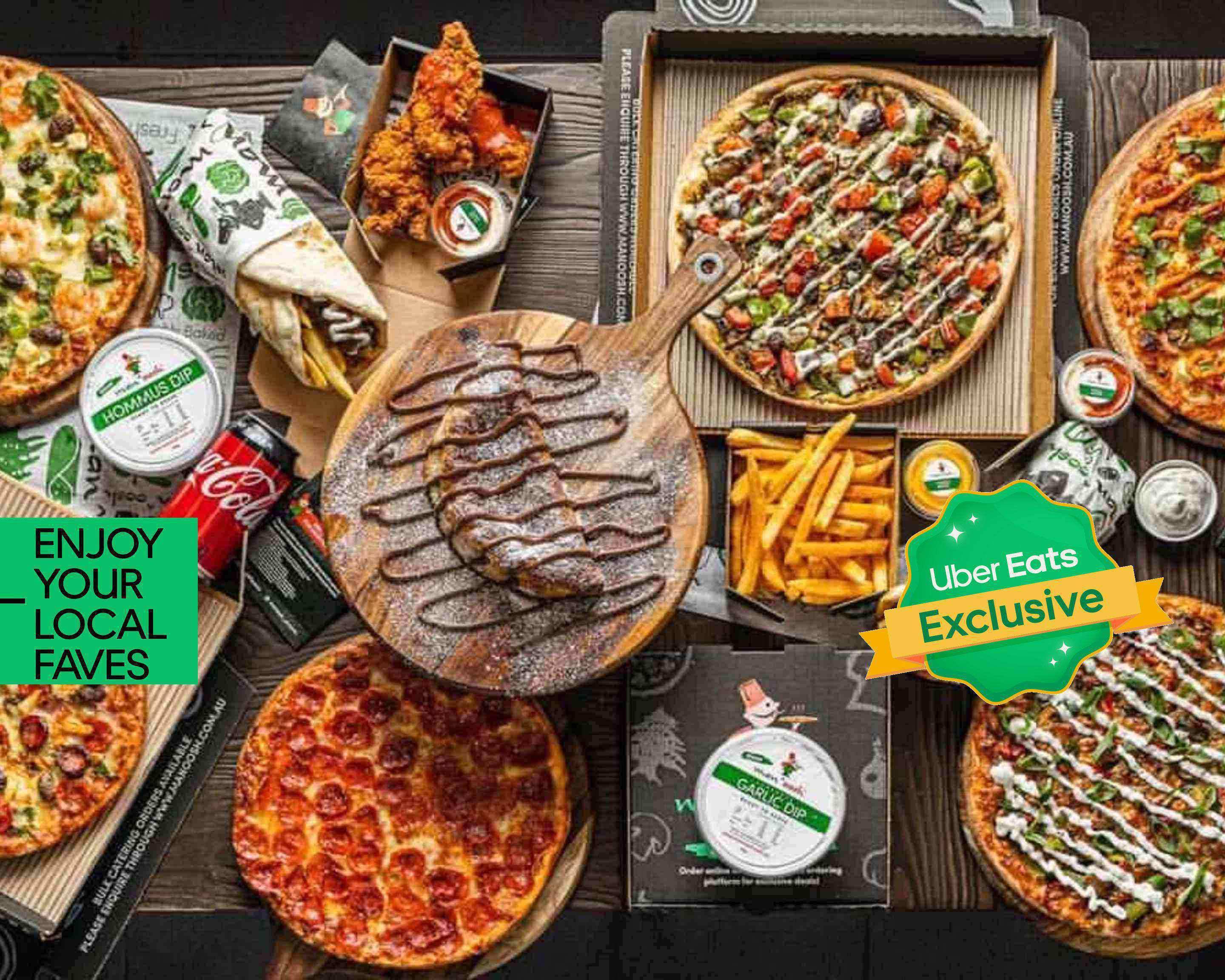 Manoosh Pizzeria (Five Dock) Menu Takeaway in Sydney | Delivery Menu ...