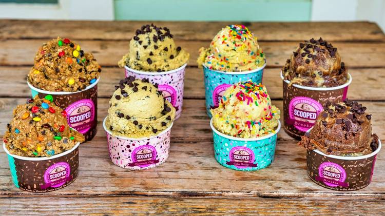 Order Scooped Cookie Dough Bar (5610 N Interstate Hwy) Menu Delivery ...