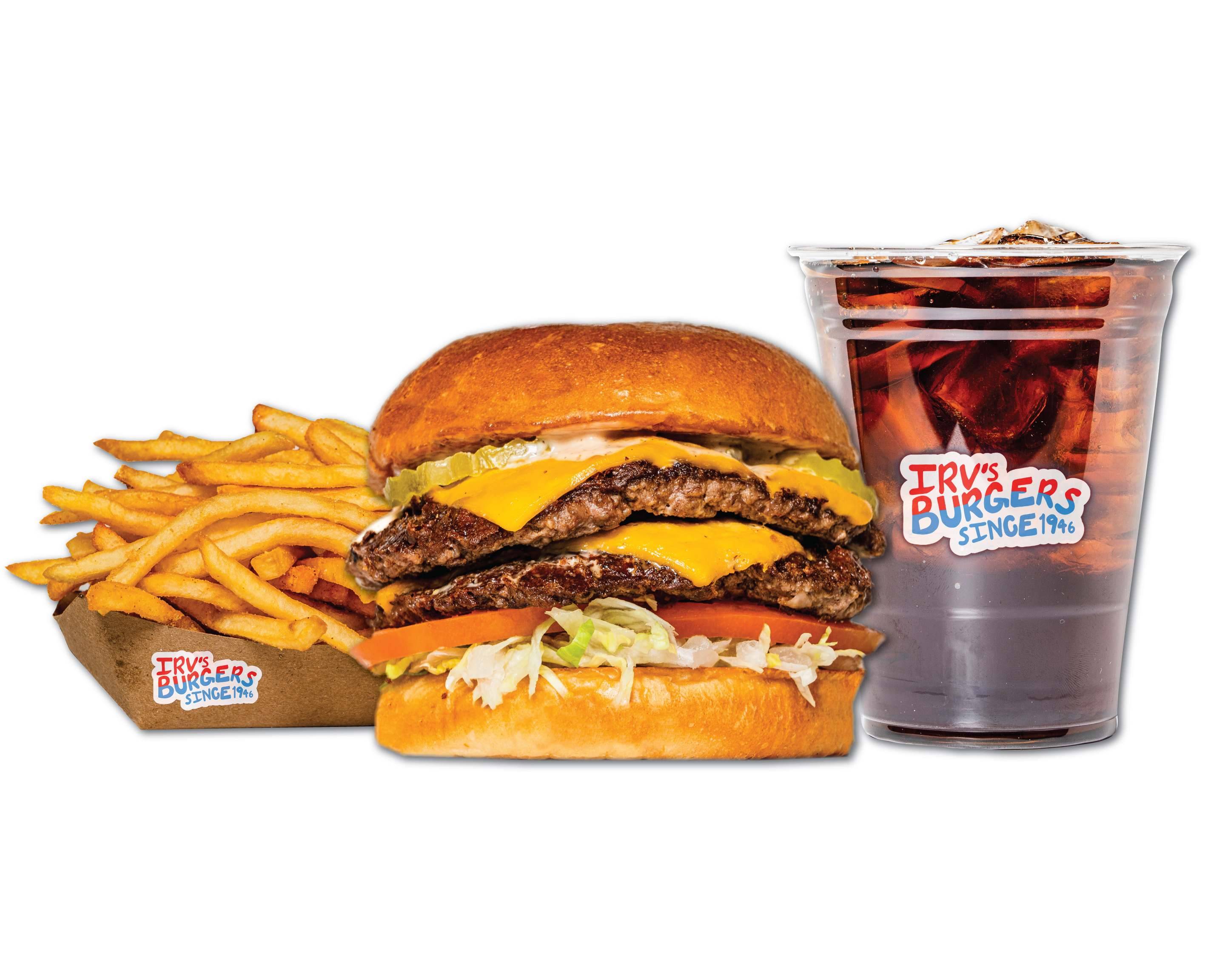 Order Irv's Burgers (La Brea) Menu Delivery【Menu & Prices】| Los Angeles ...