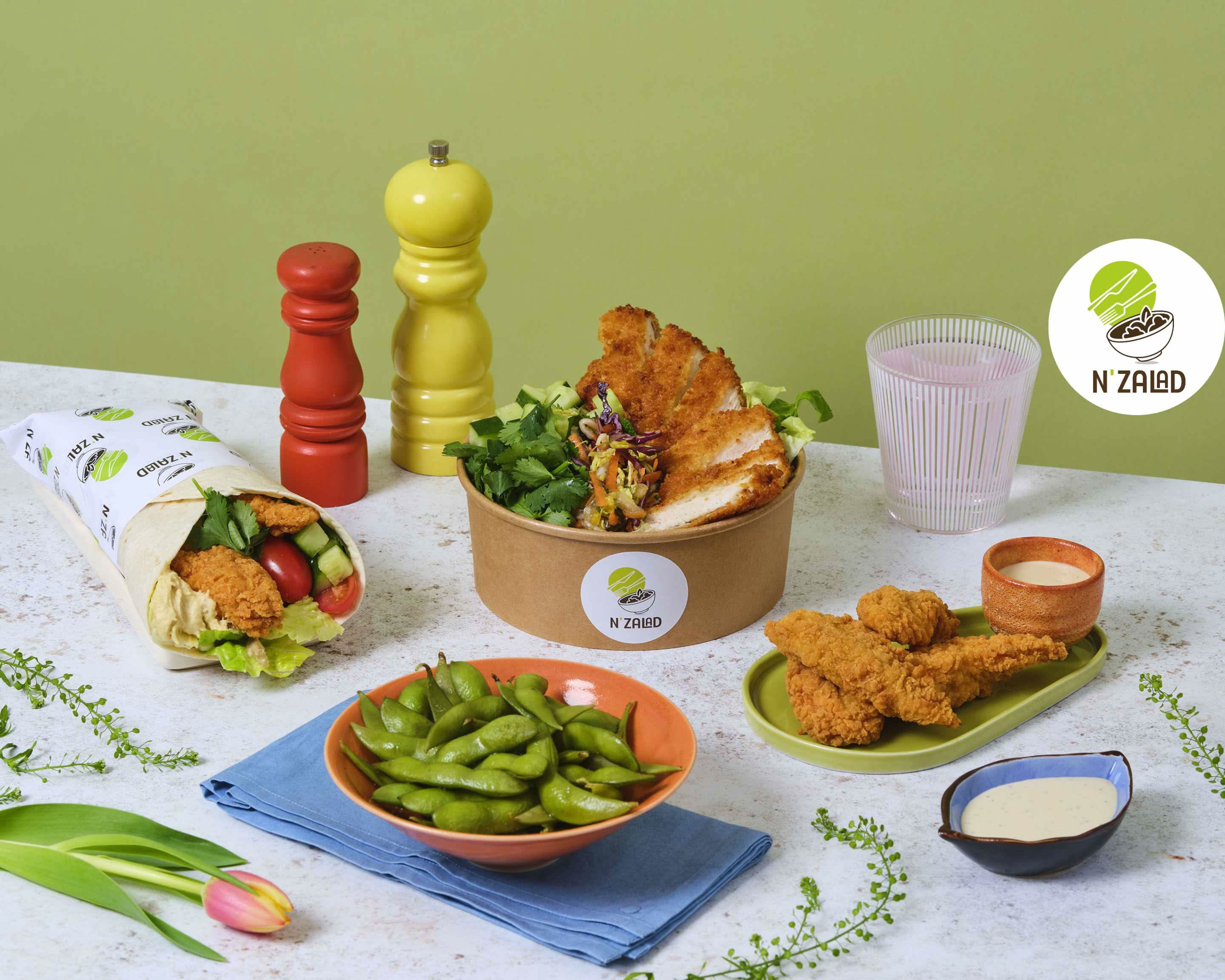 N'Zalad- Crispy Healthy Salad- Brick Lane Menu Deals & Prices - London ...