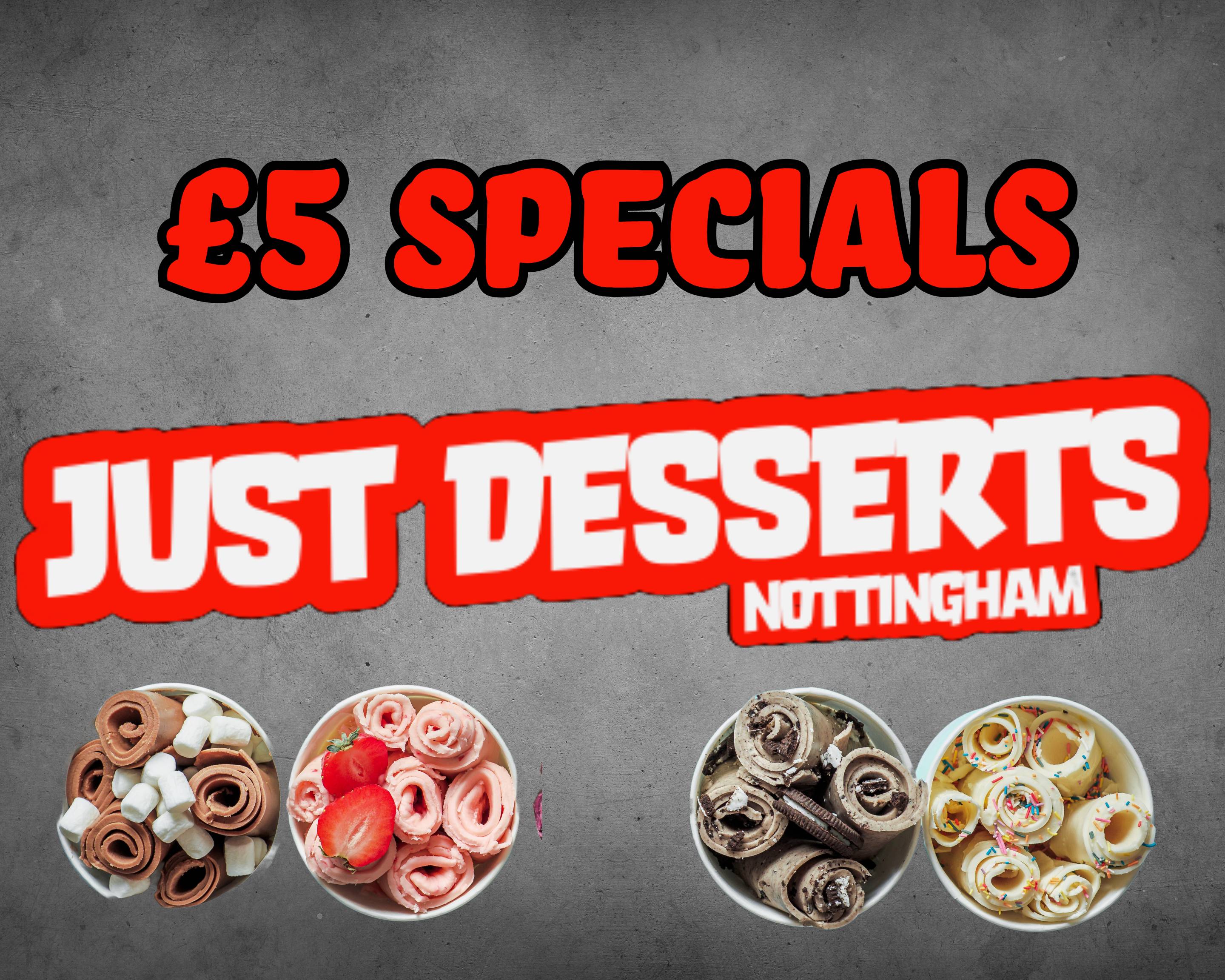 Just Desserts (Nottingham) Menu - Takeaway in Nottingham | Delivery ...