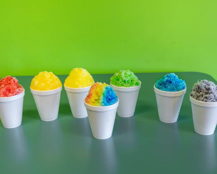 Rainbow Sno-Cones Shaved Ice Menu Winter Park • Order Rainbow Sno-Cones ...