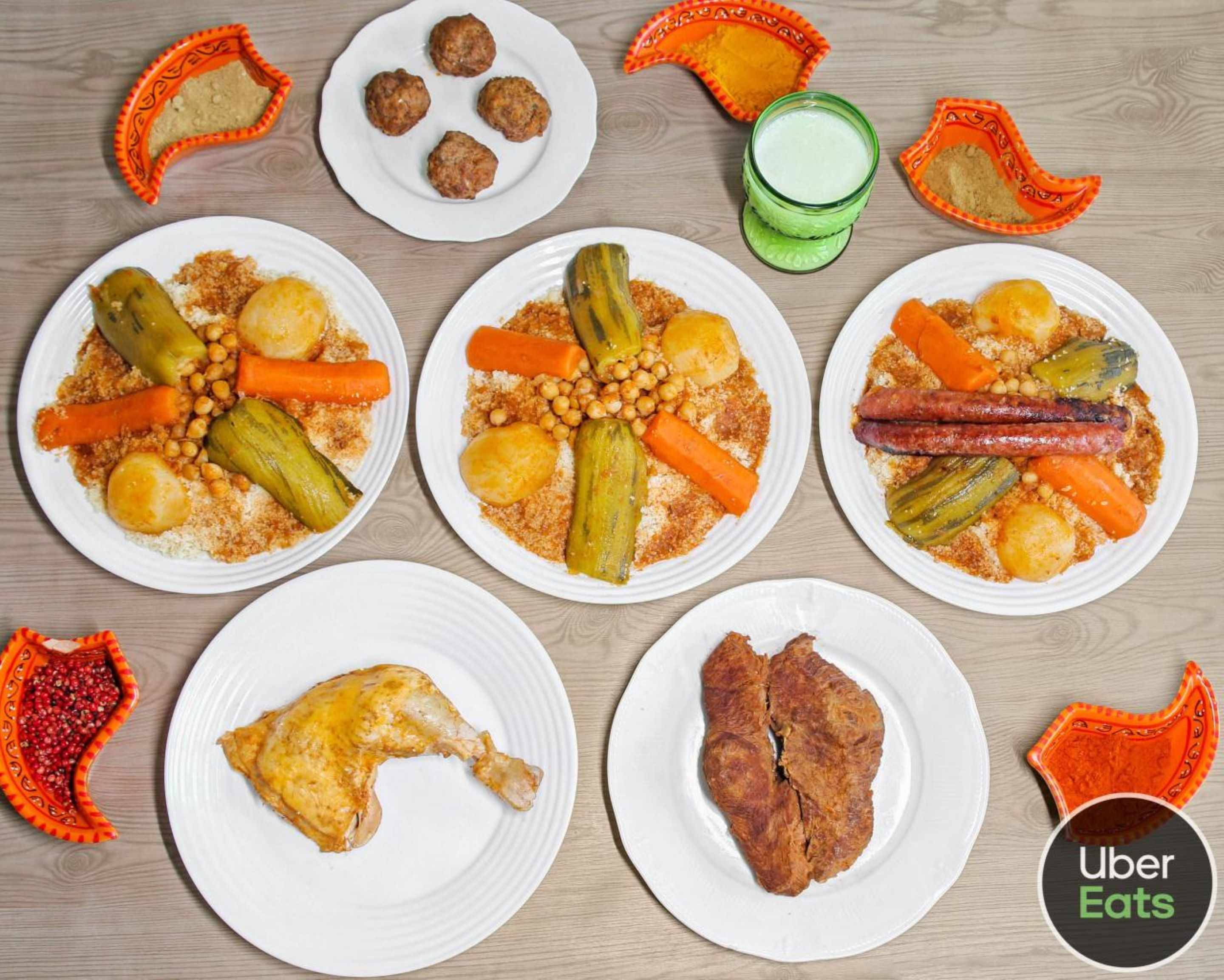 Livraison du menu Couscous Box 95 à Paris - 【Menu et prix】 | Uber Eats