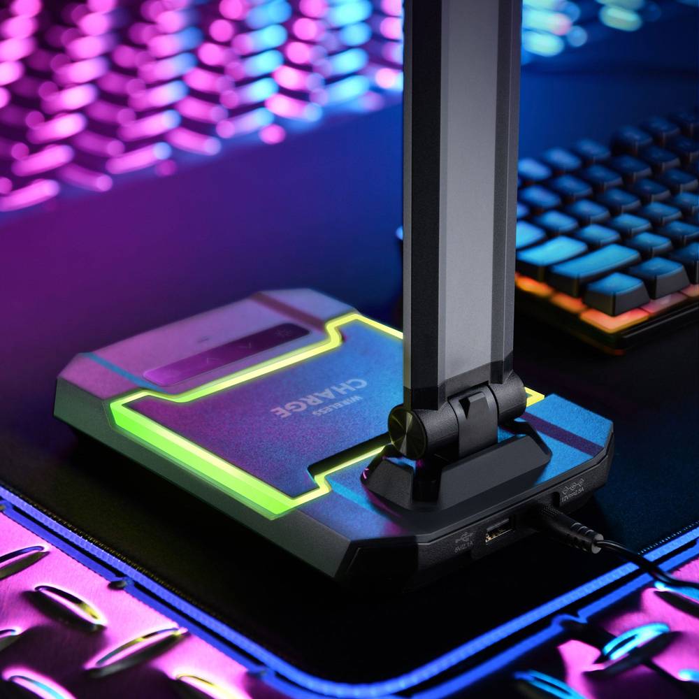 Simplecom Led Desk Lamp With Wireless Charging Delivery Near Me | Order ...