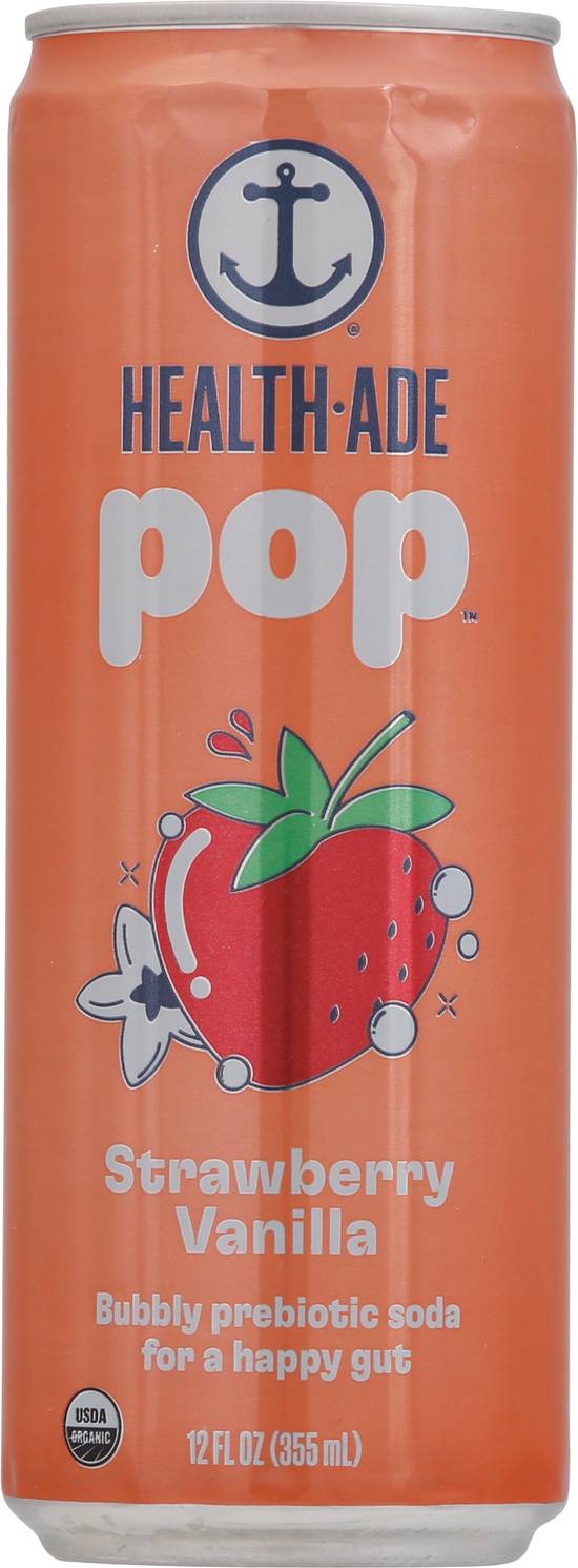 Health-Ade Pop Strawberry Vanilla Soda | Delivery Near You | Uber Eats