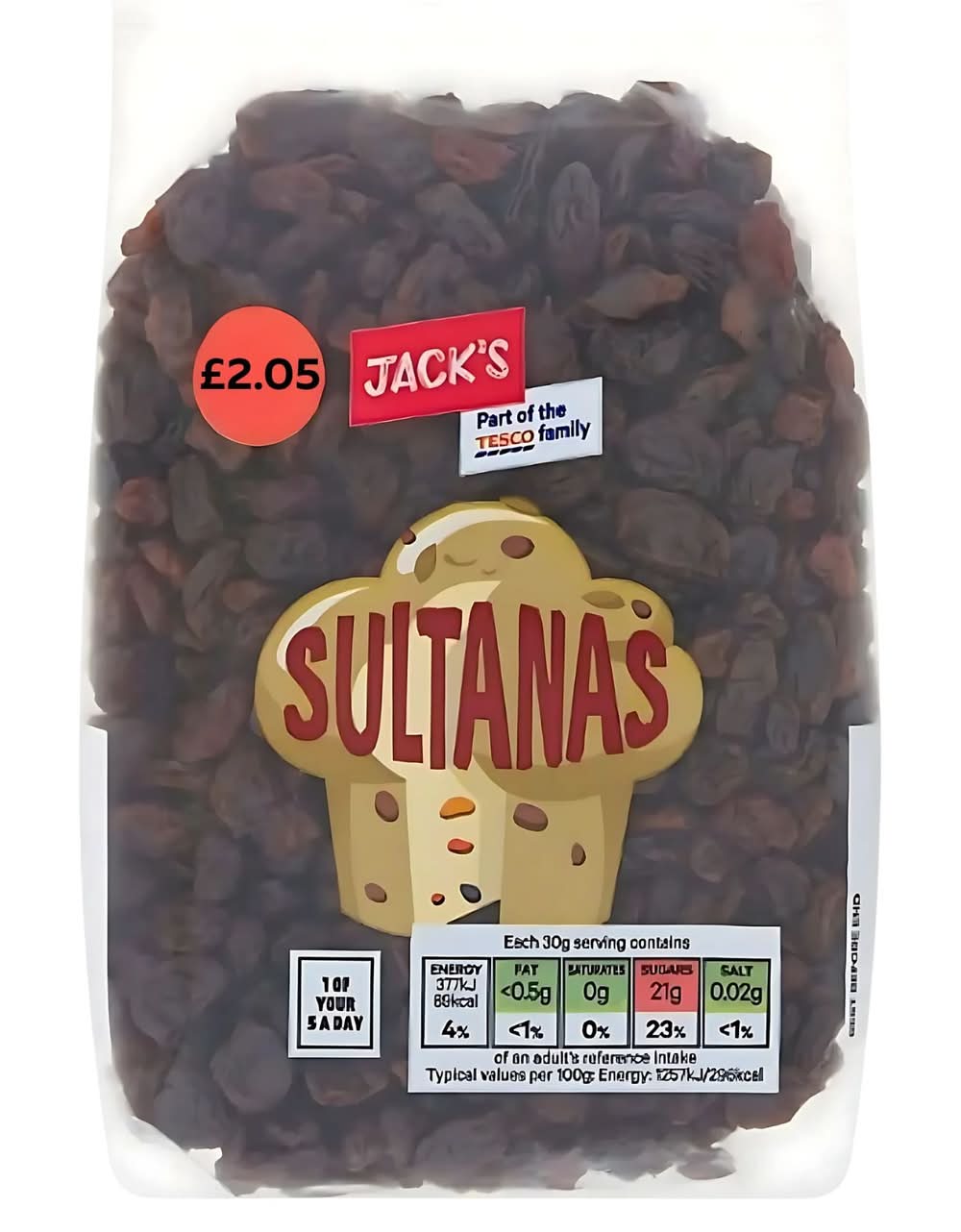 Jack's Sultanas Delivery Near Me | Order Online | Uber Eats