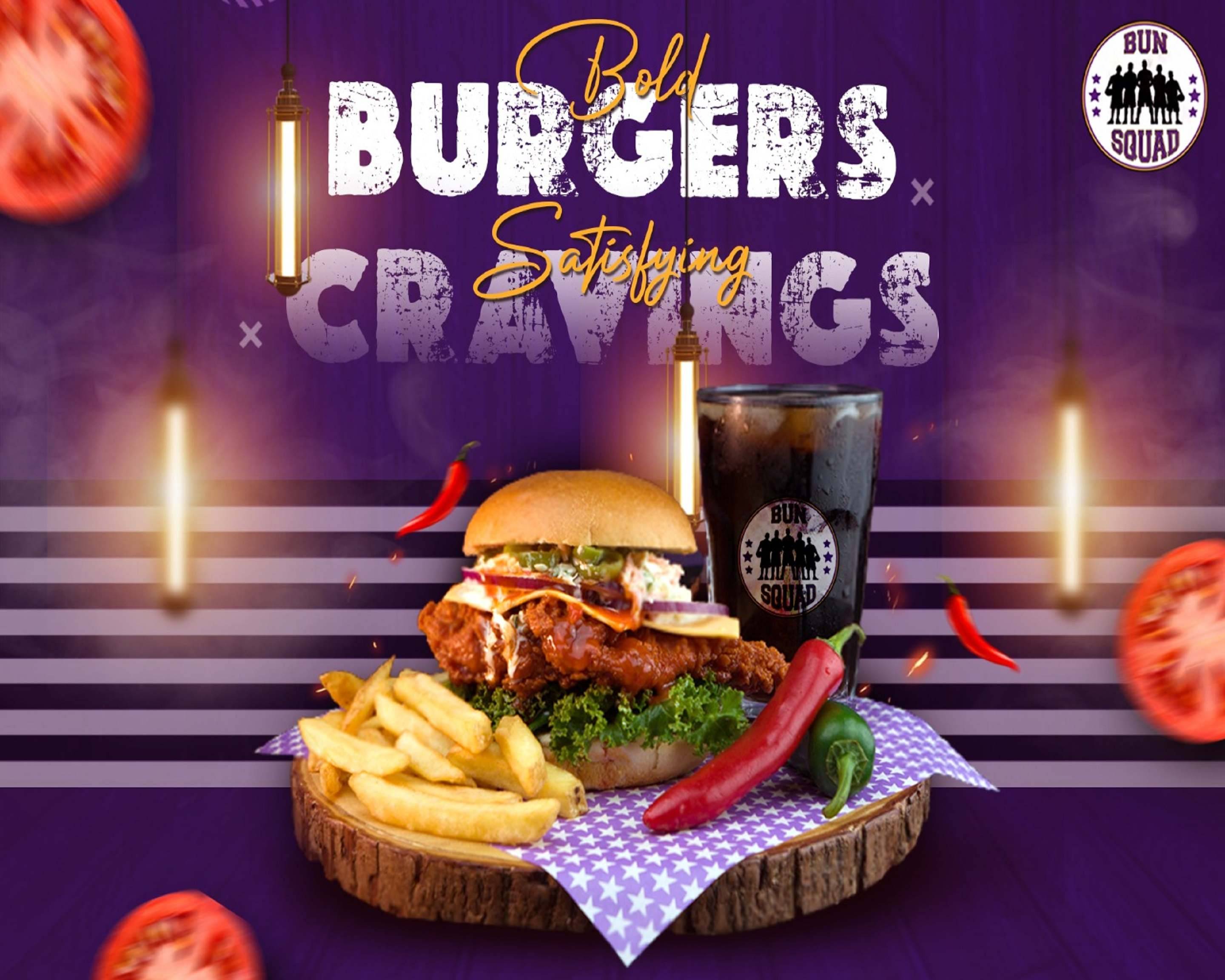 Bun Squad Menu Deals & Prices - High Wycombe Delivery - Order with Uber ...