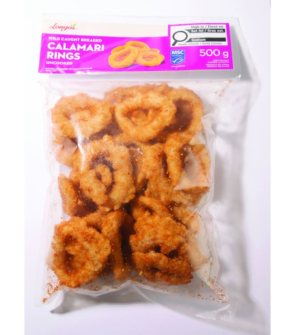 LONGOS Breaded Wild Caught Calamari Rrings Delivery Near Me | Order ...