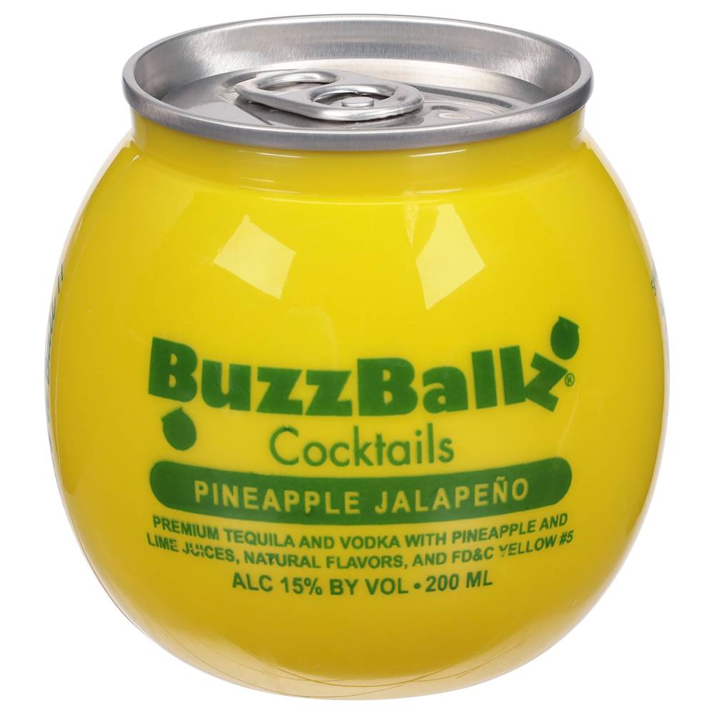 7-Eleven - BuzzBallz Cocktails, Pineapplejalapeno (200 ml) - Delivery ...