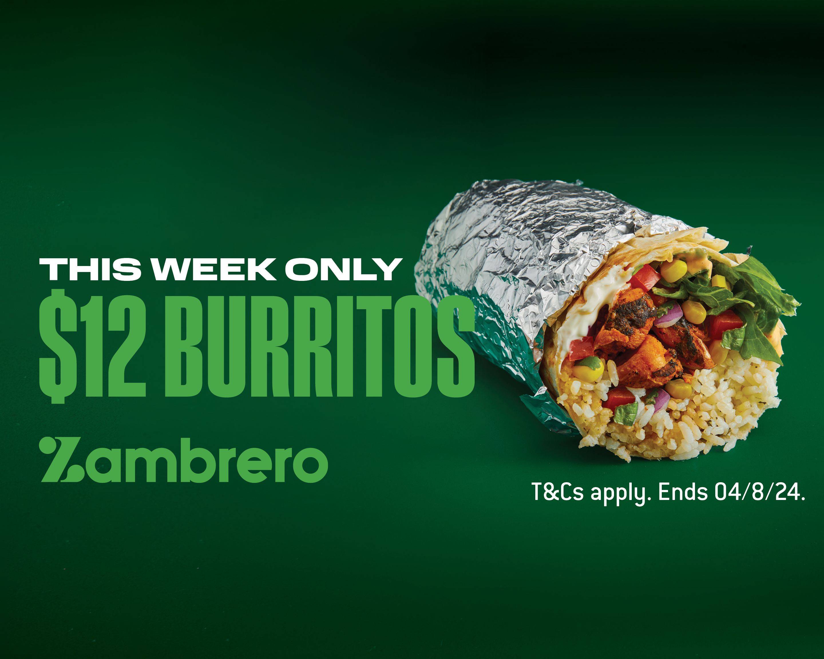 Order Zambrero (South Brisbane) Menu Delivery and Takeaway in Brisbane ...