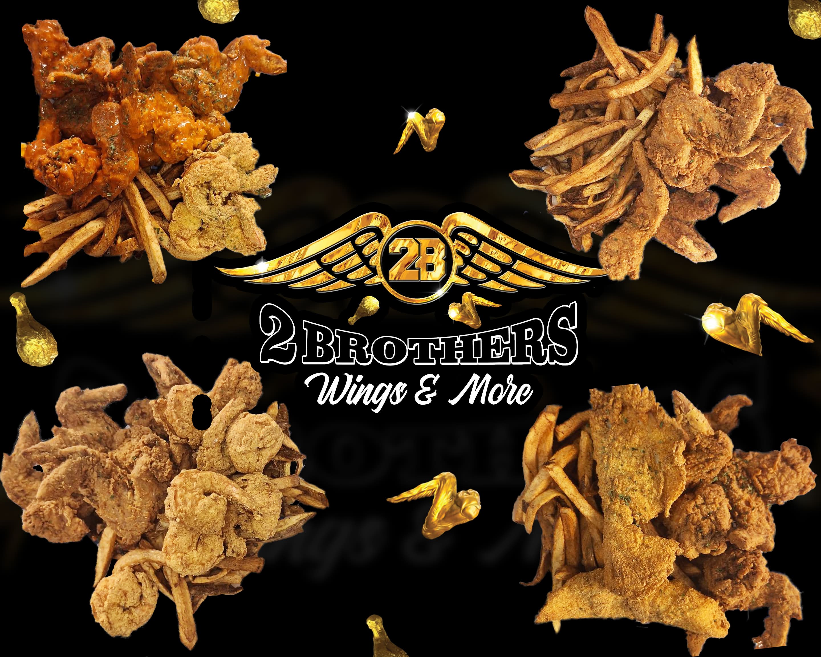 Order 2 Brothers Wings And More Menu Delivery【Menu & Prices】| Houston ...