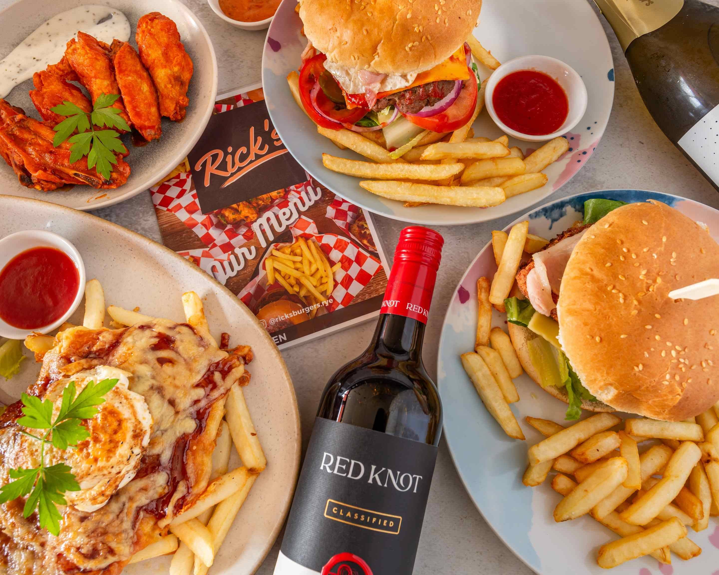 Rick's Burgers Rye (Rye) Menu Takeout in Mornington Peninsula ...