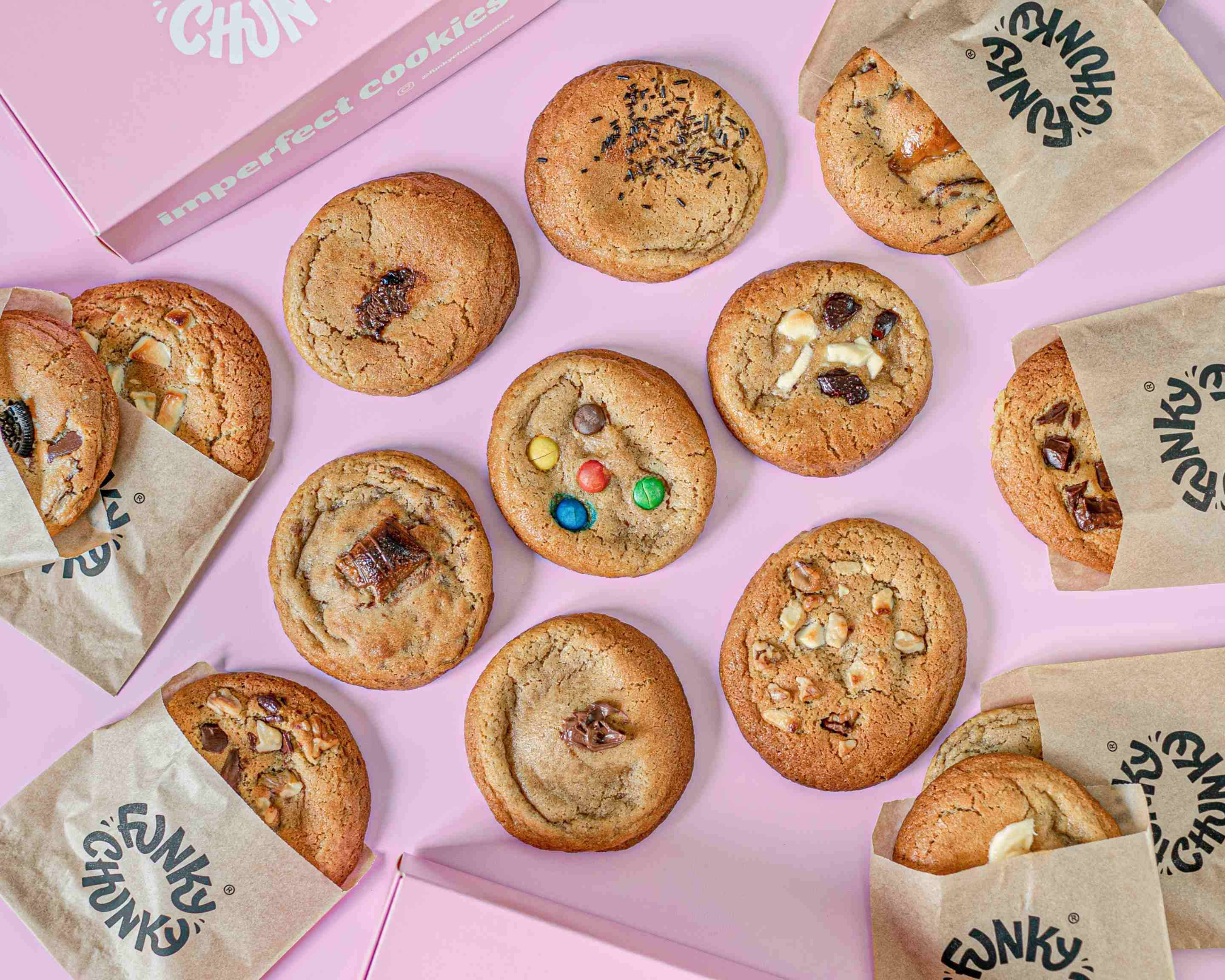 Funky Chunky Cookies (Marques do Pombal) take-away Lisboa – Menu e ...