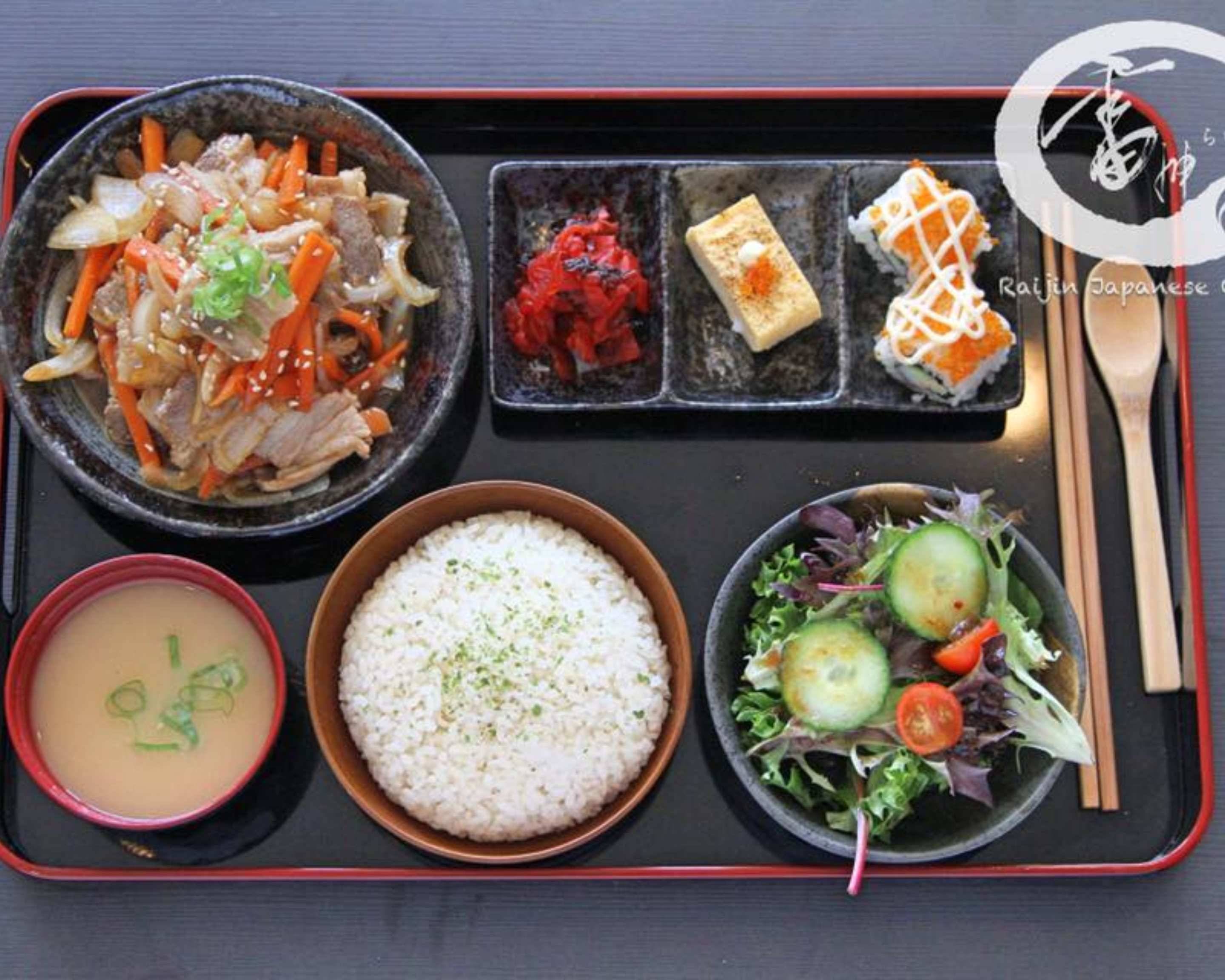 Order Raijin Japanese Cuisine | Menu & Prices | Canberra Delivery ...