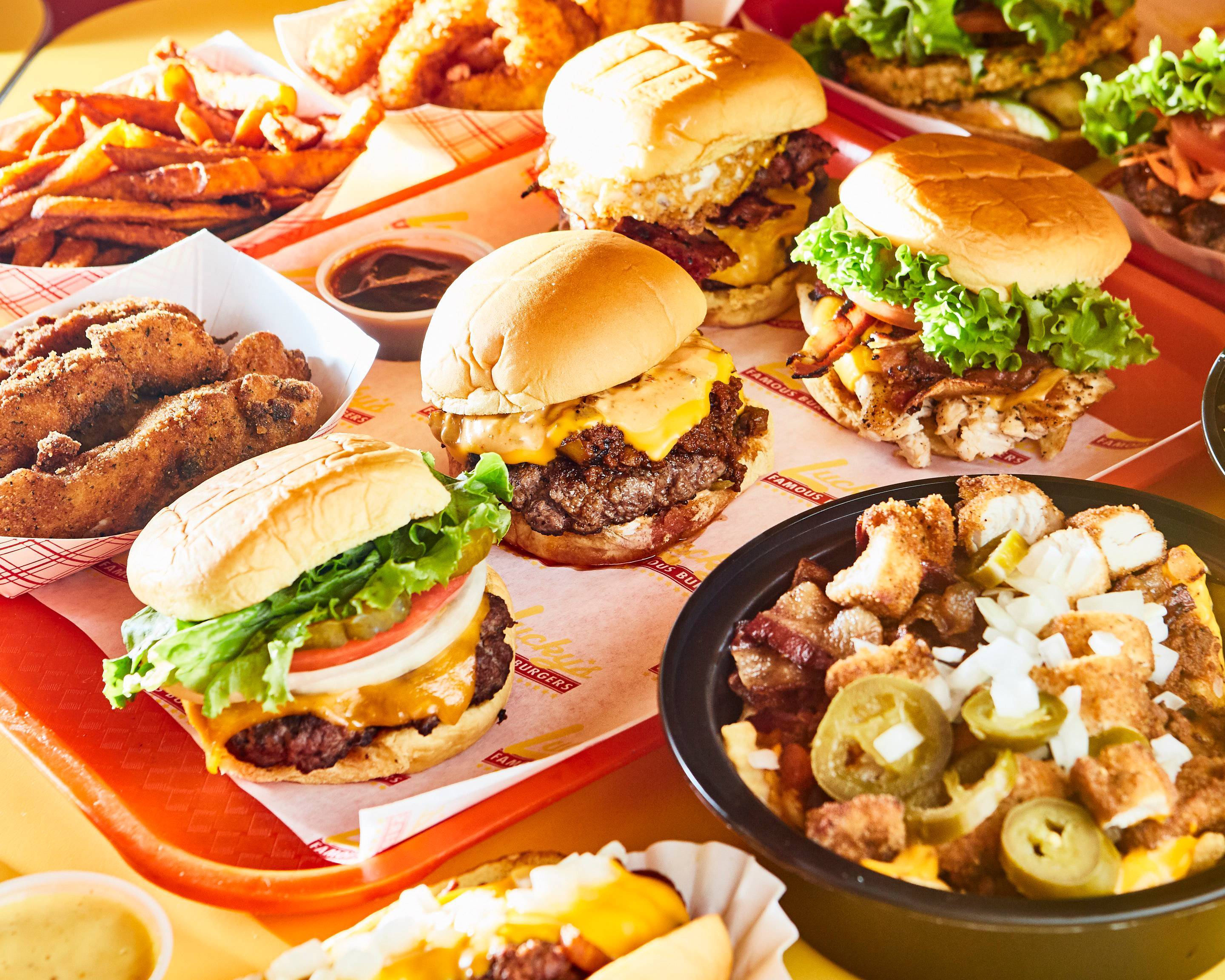 Order Lucky's Famous Burgers - Midtown Menu Delivery in New York | Menu ...