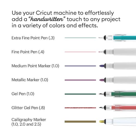 Cricut Ultimate Fine Point Pen Set Delivery Near Me | Order Online ...