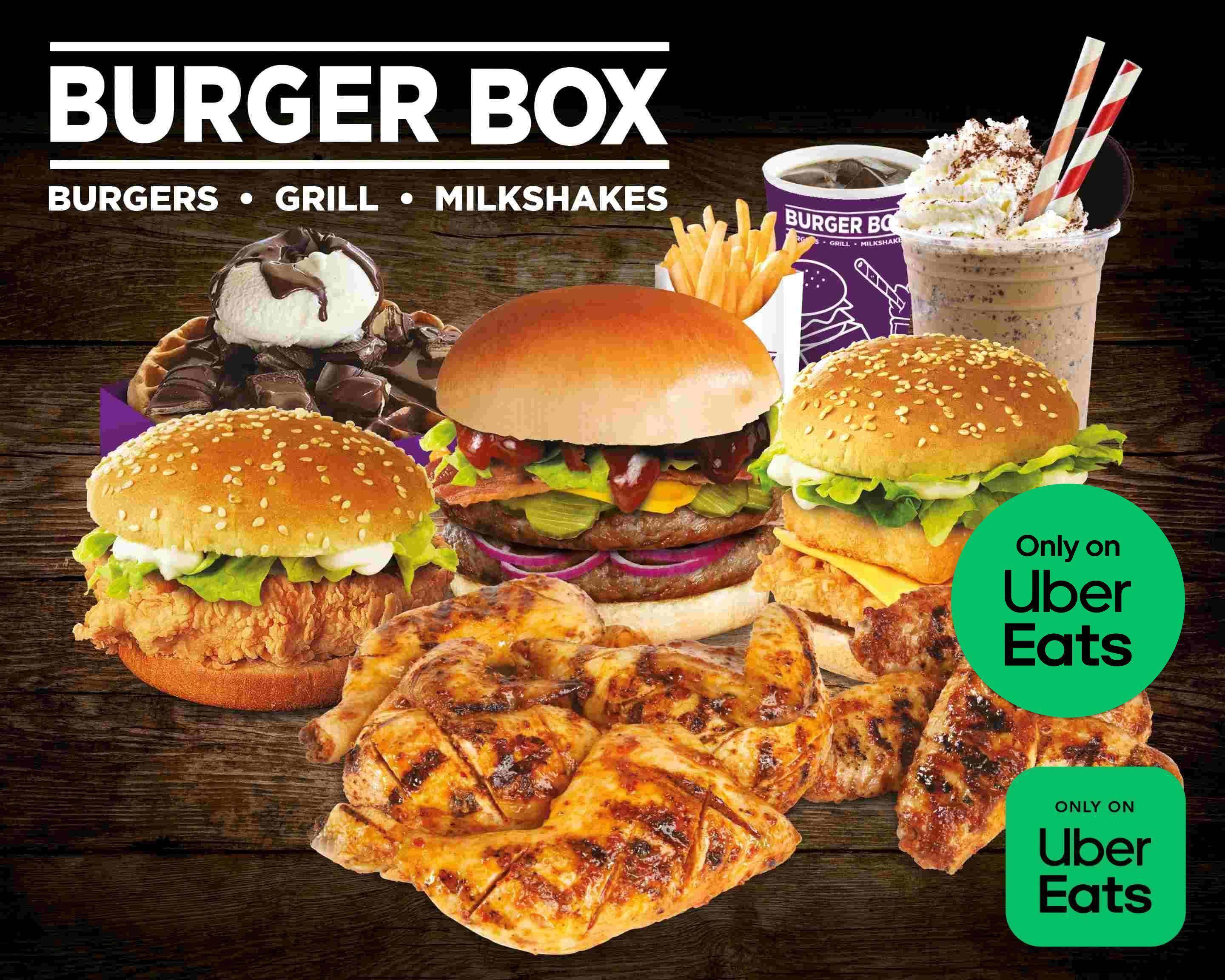 Burger Box - Fallowfield Menu & Prices - Manchester Delivery - Order with Uber Eats