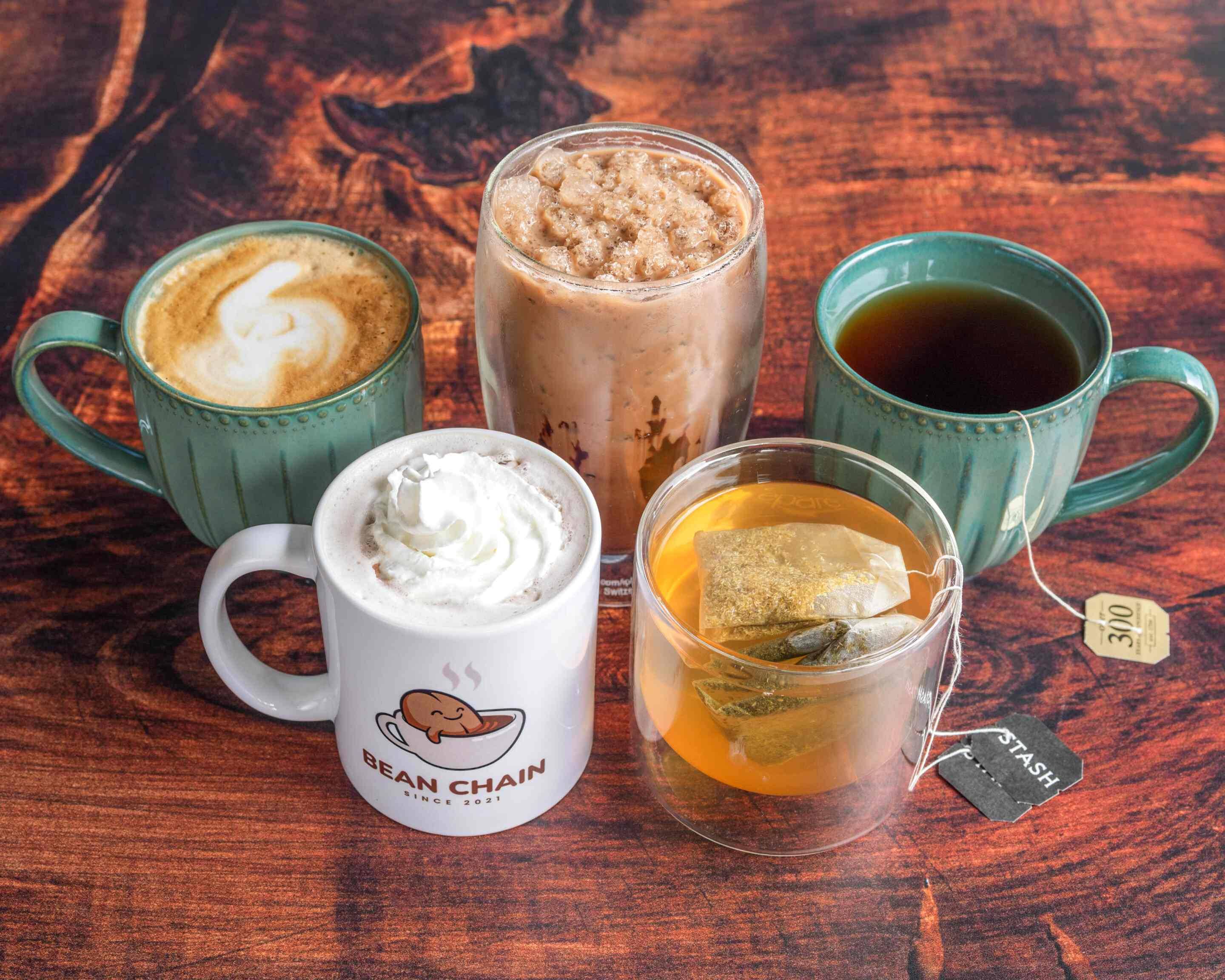 Order Beanchain Coffee Delivery in Mesa | Menu & Prices | Uber Eats