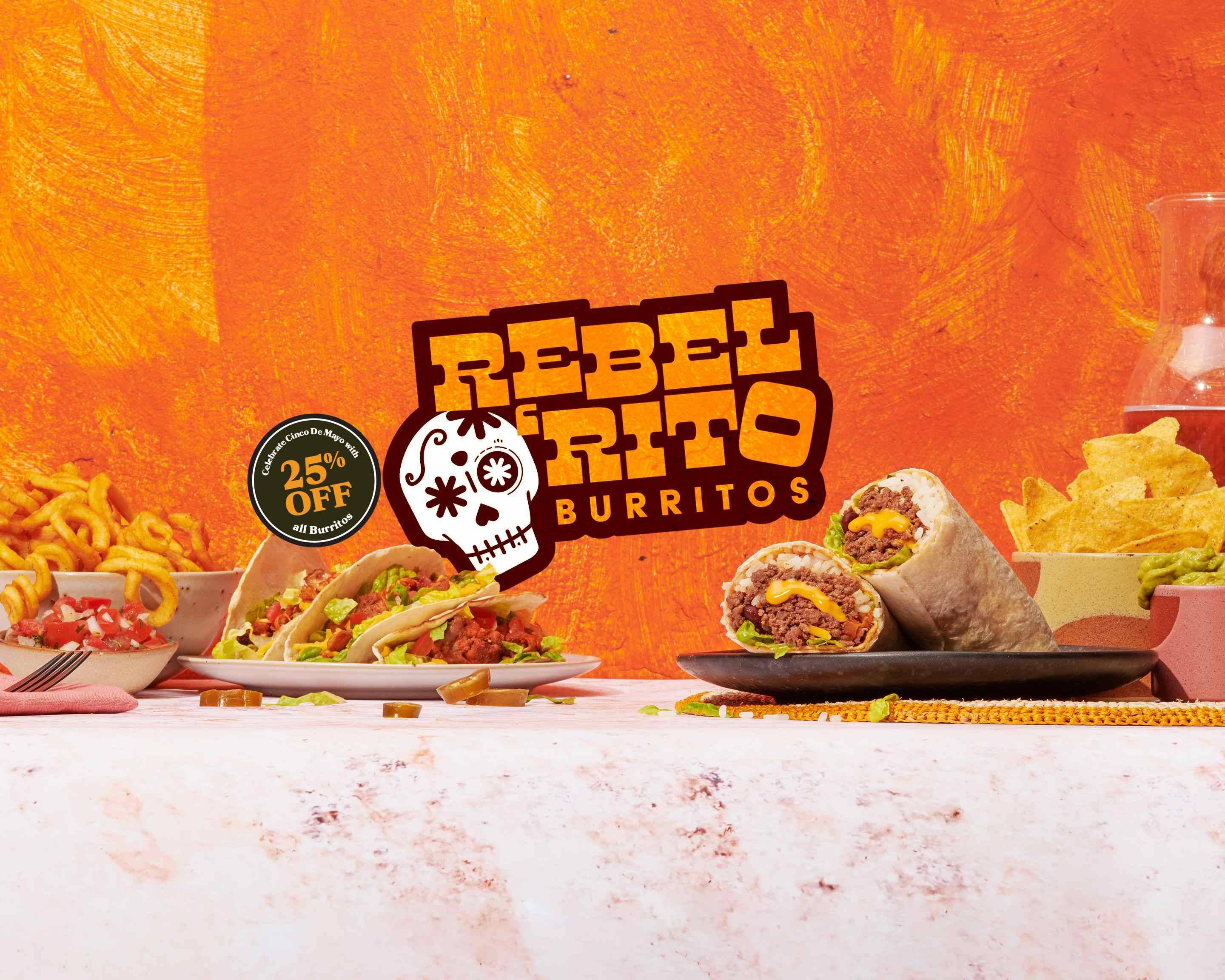 Rebel 'Rito (Mexican Burritos) - Brighton Menu - Takeaway in Brighton ...