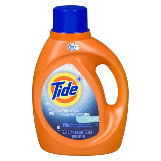Tide Liquid Detergent Cold Water, Fresh Scent (2.04 L) | Delivery Near ...
