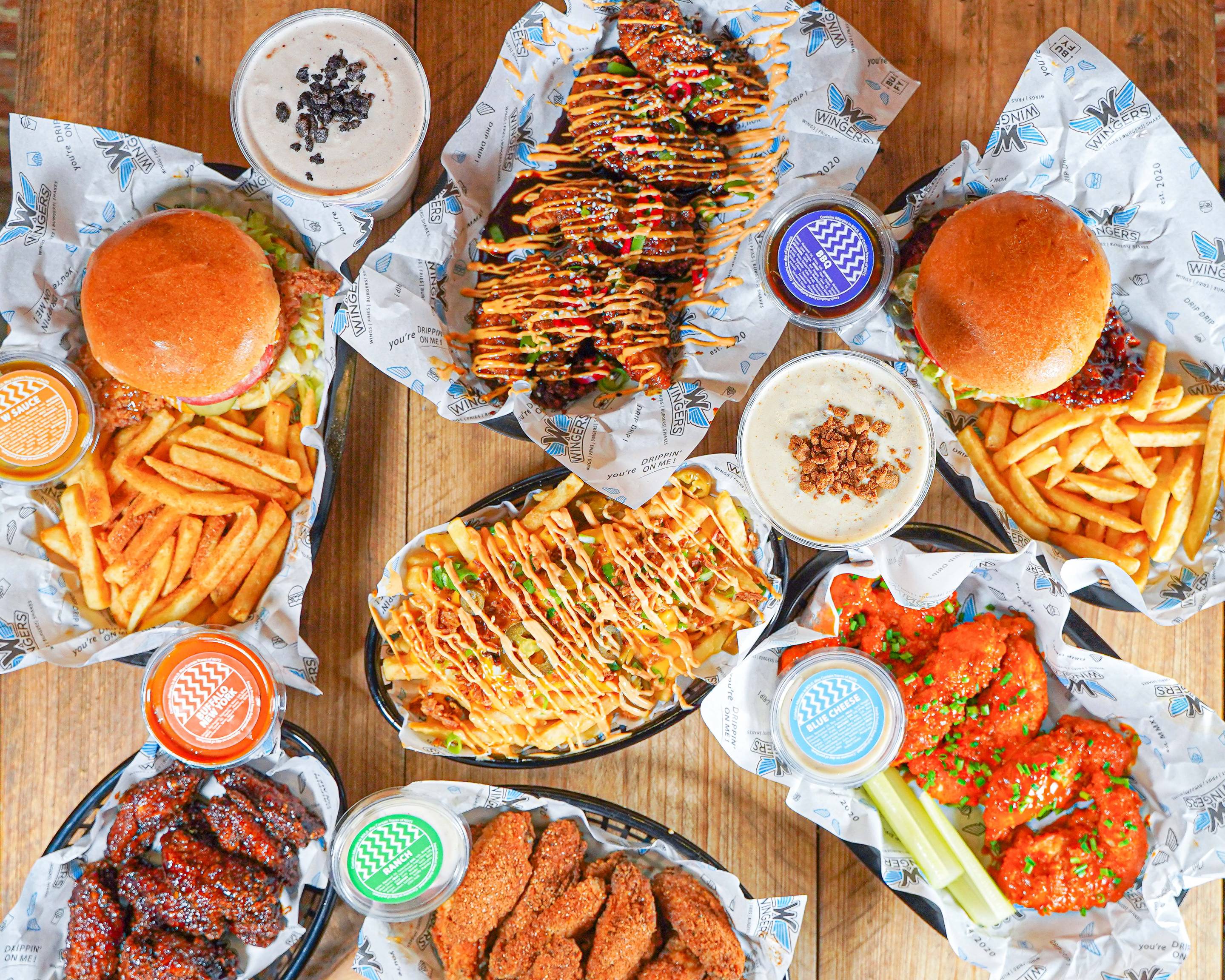 Wingers Menu & Prices - Northampton Delivery - Order with Uber Eats