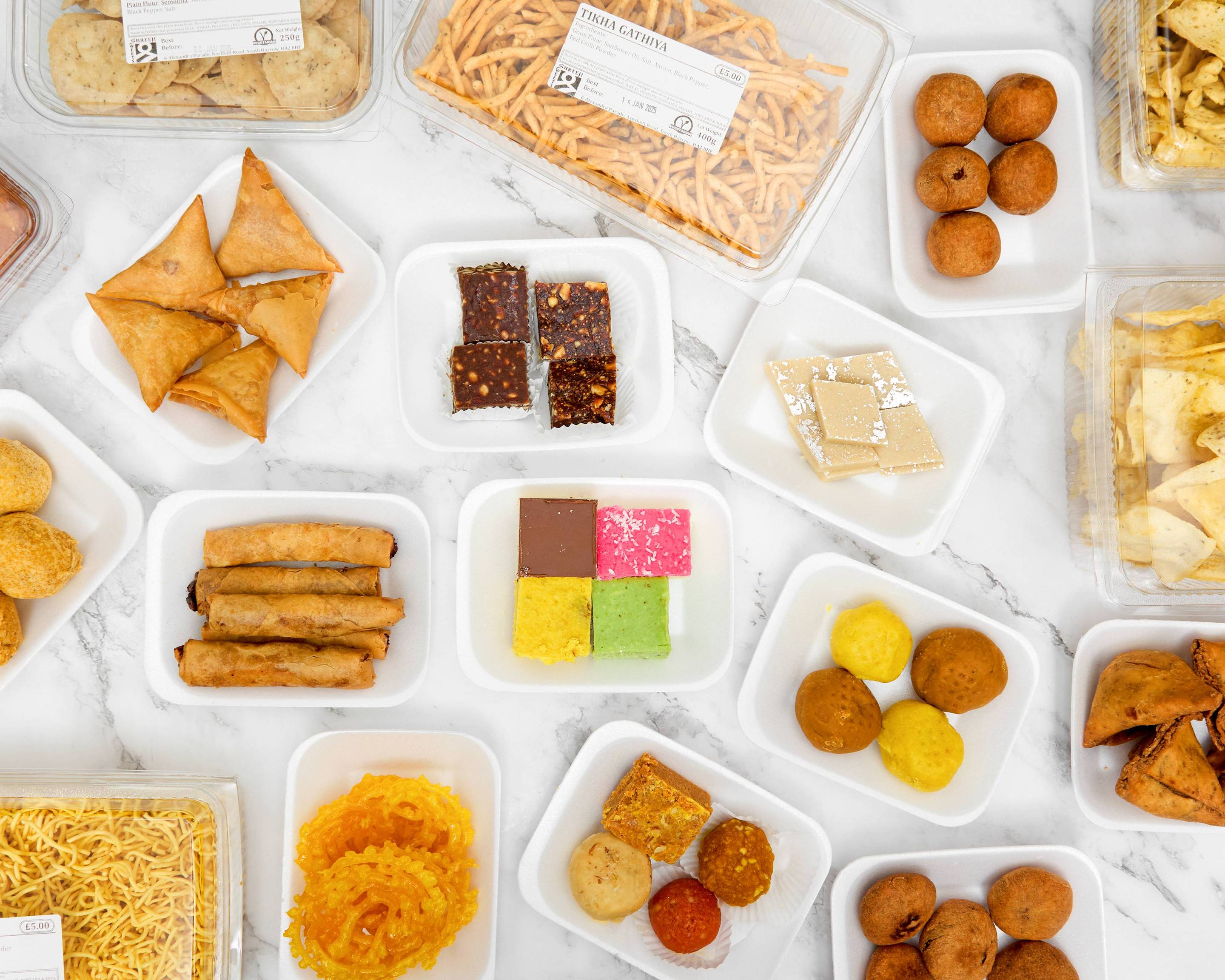 Shreeji Sweets Menu Deals & Prices - London Delivery - Order with Uber Eats