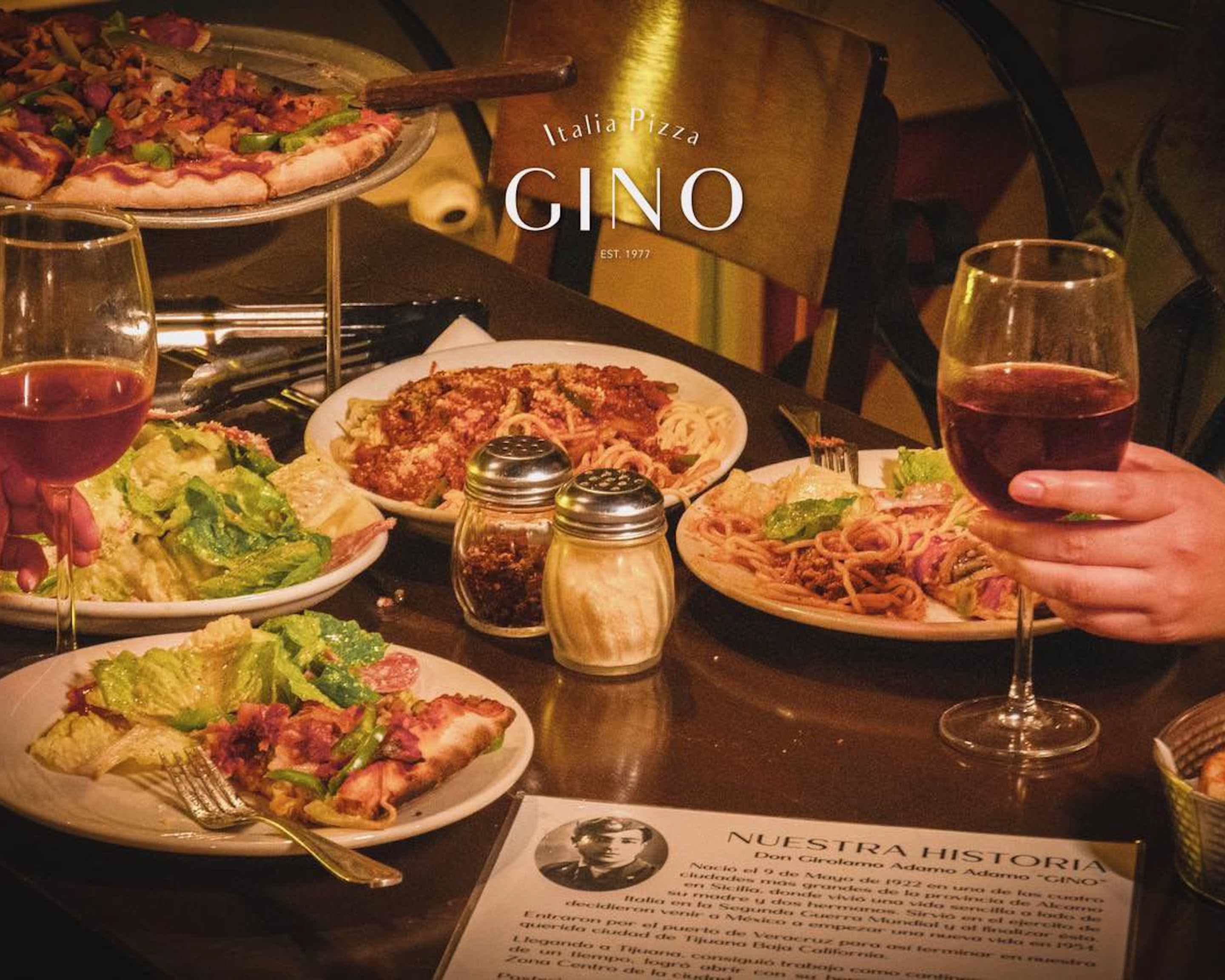 Italia Pizza Gino Menú a Domicilio【Menú y Precios】Tijuana | Uber Eats