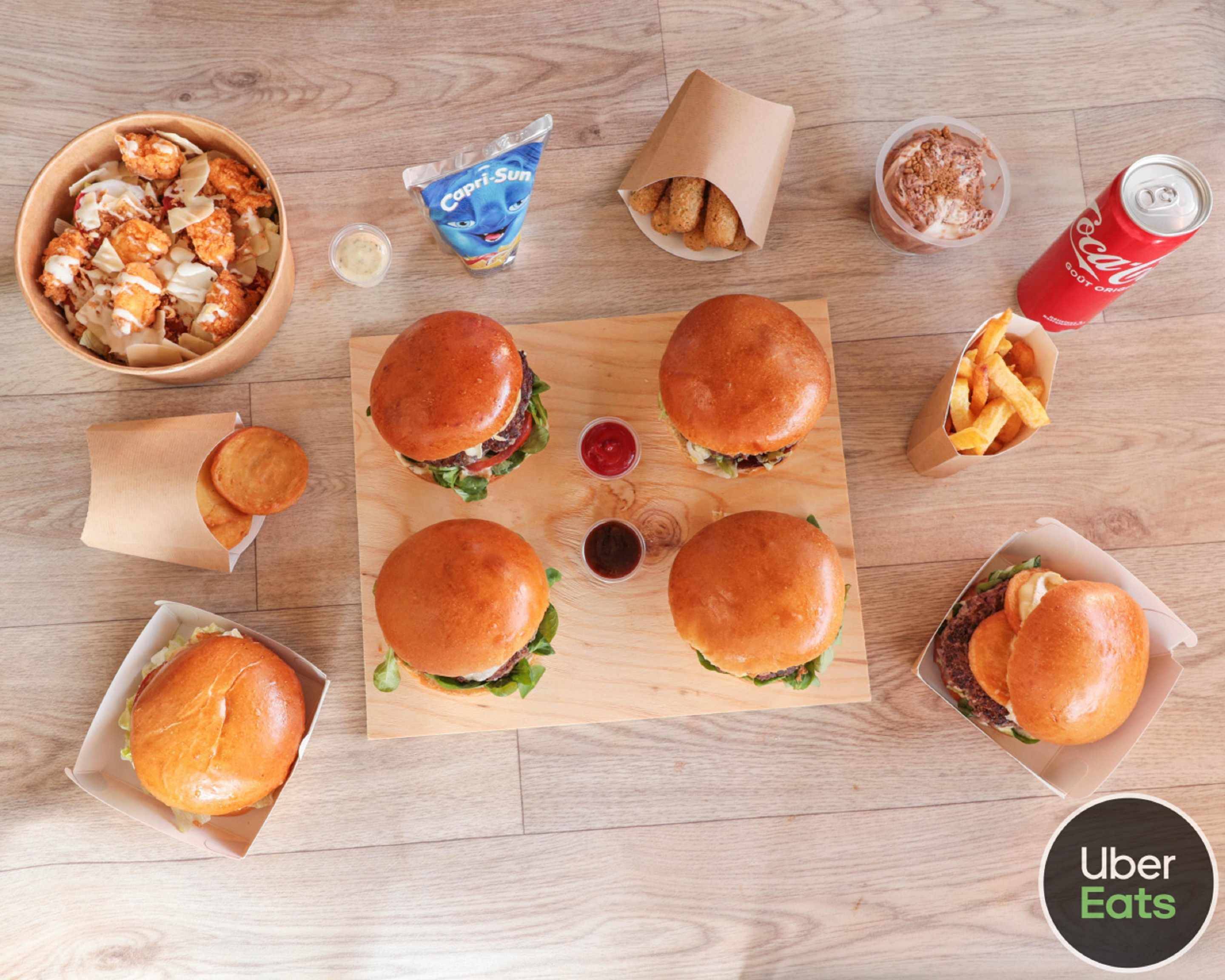 Marius Burger La Valentine menu, offres et prix - Livraison à Marseille ...