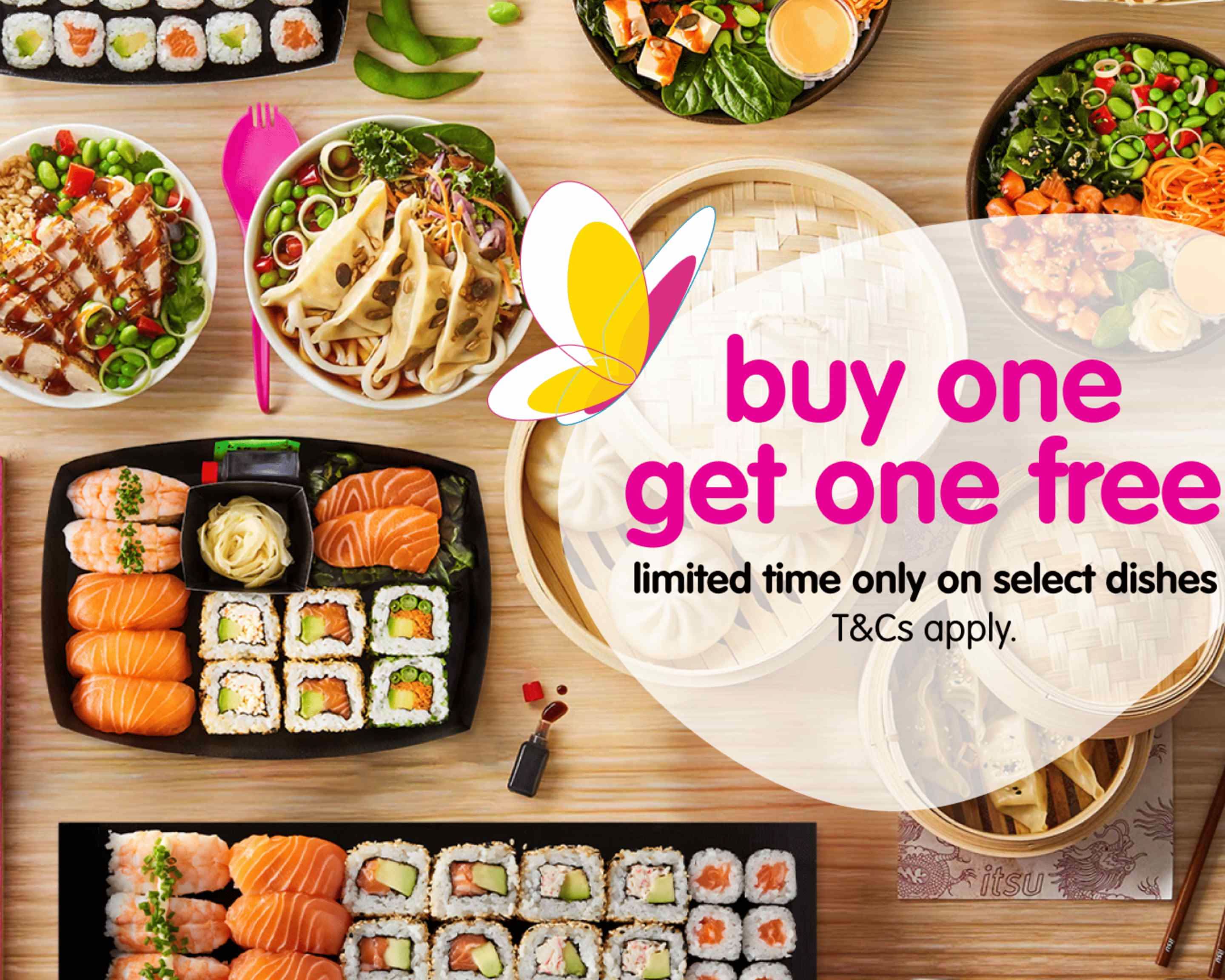 itsu [sushi, noodles & rice'bowls] (Piccadilly) Menu & Prices - London ...