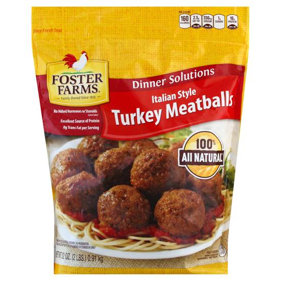 Foster Farms Turkey Meatballs (32 oz) | Delivery Near You | Uber Eats