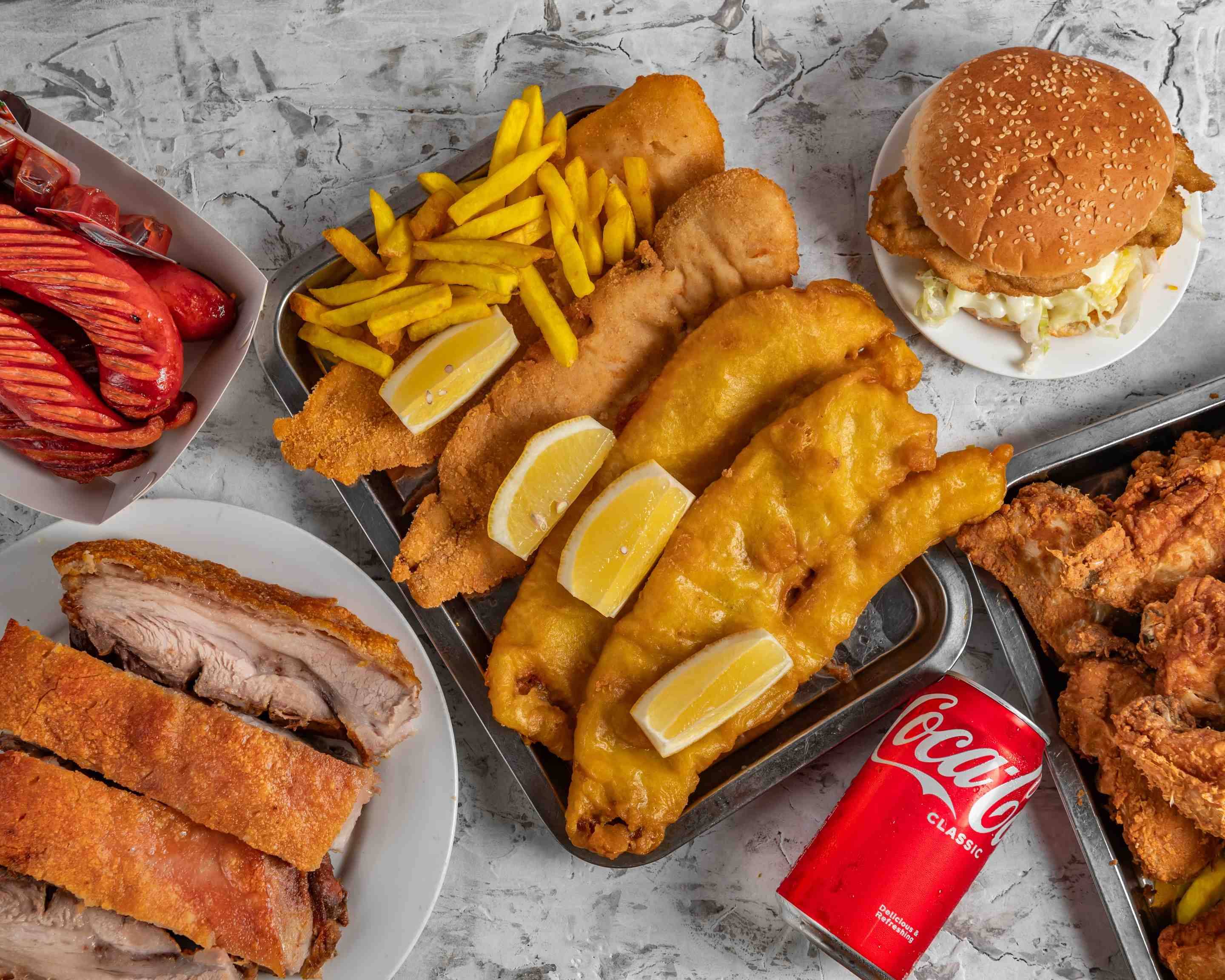 EV Fish & Chips Menu Takeout in Brisbane | Delivery Menu & Prices ...