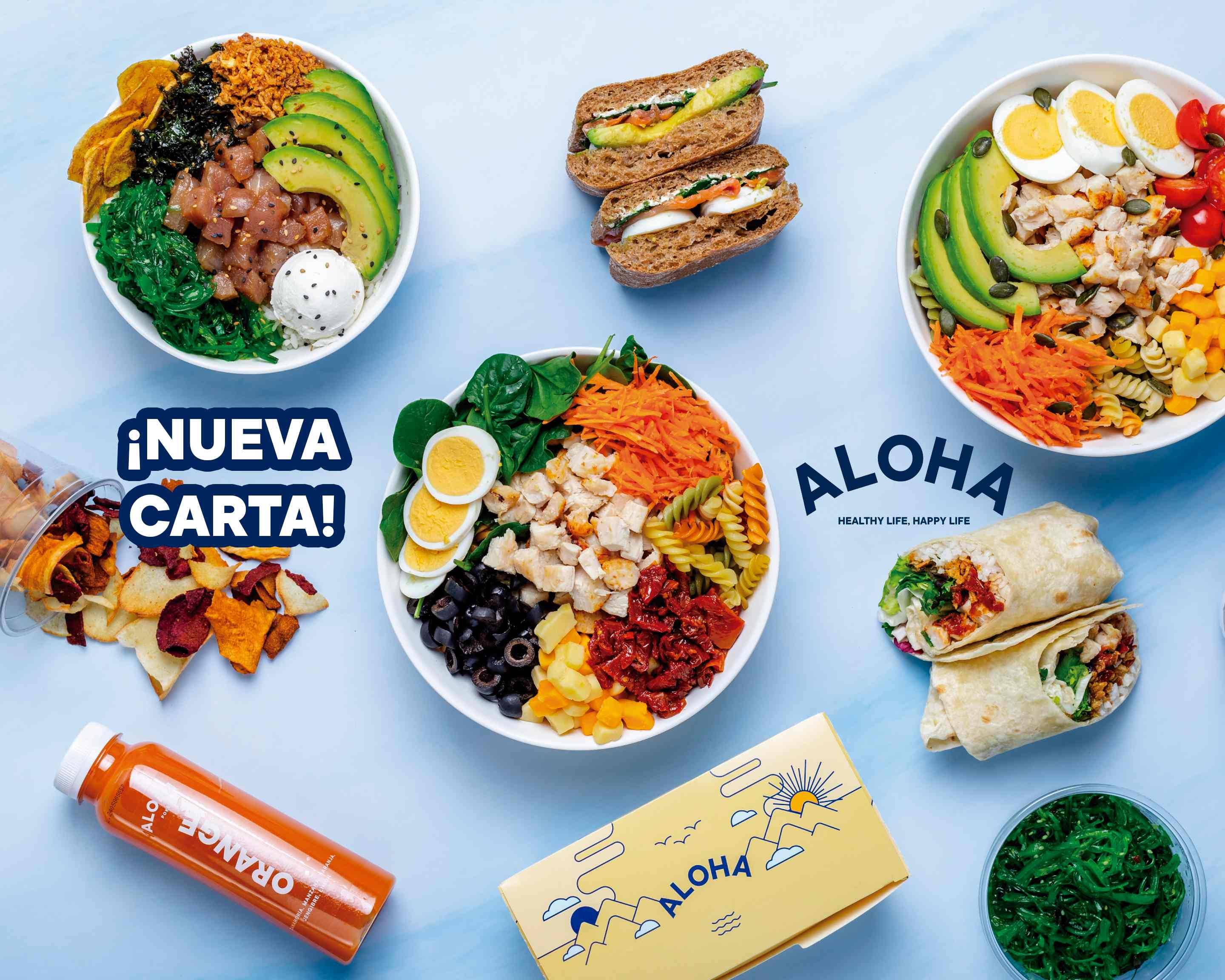 ALOHA - Guzmán el Bueno Menú a Domicilio en Madrid | Menú & Precios ...