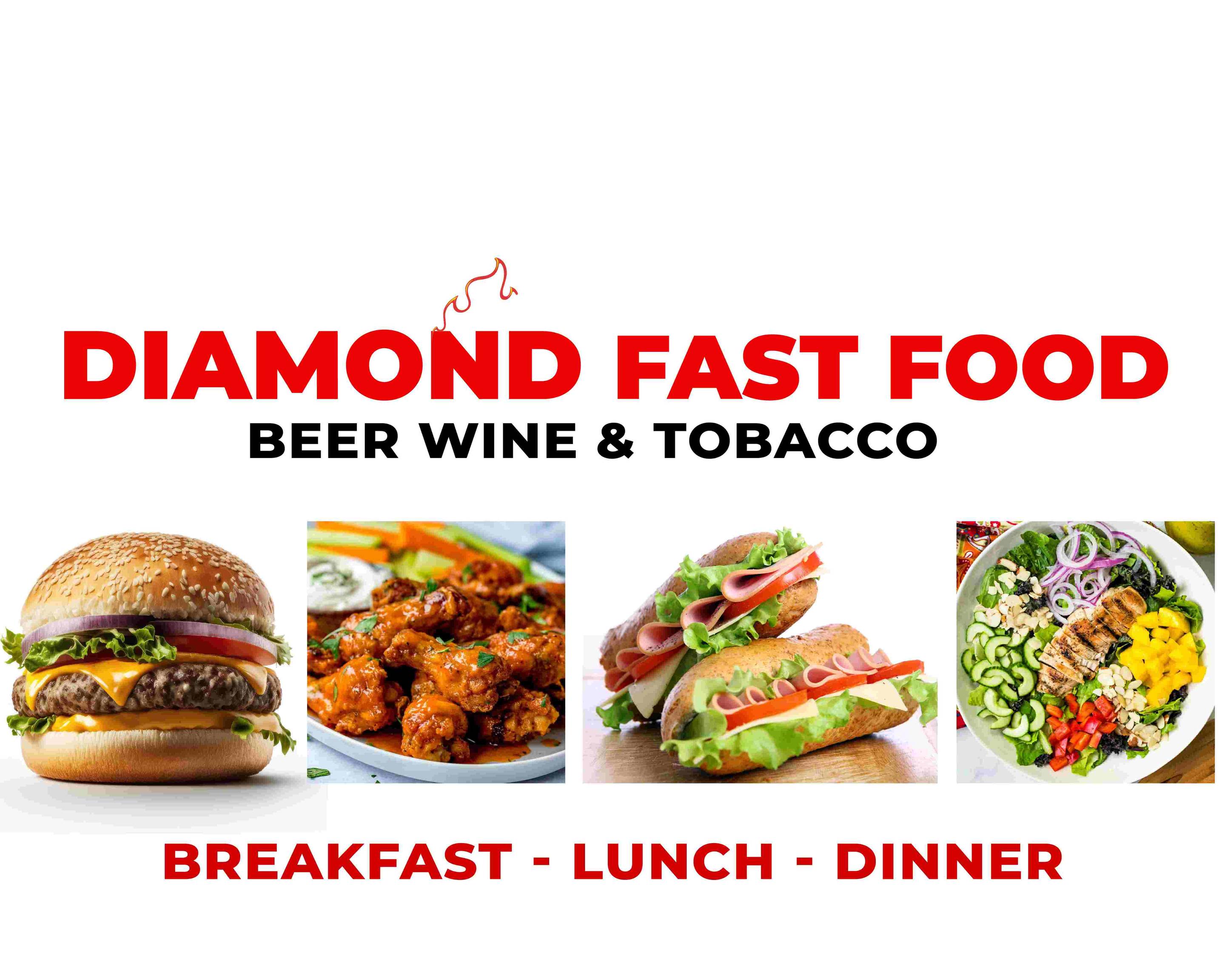 Order Diamond Fast Food Beer Wine & Tobacco Menu Delivery【Menu & Prices ...