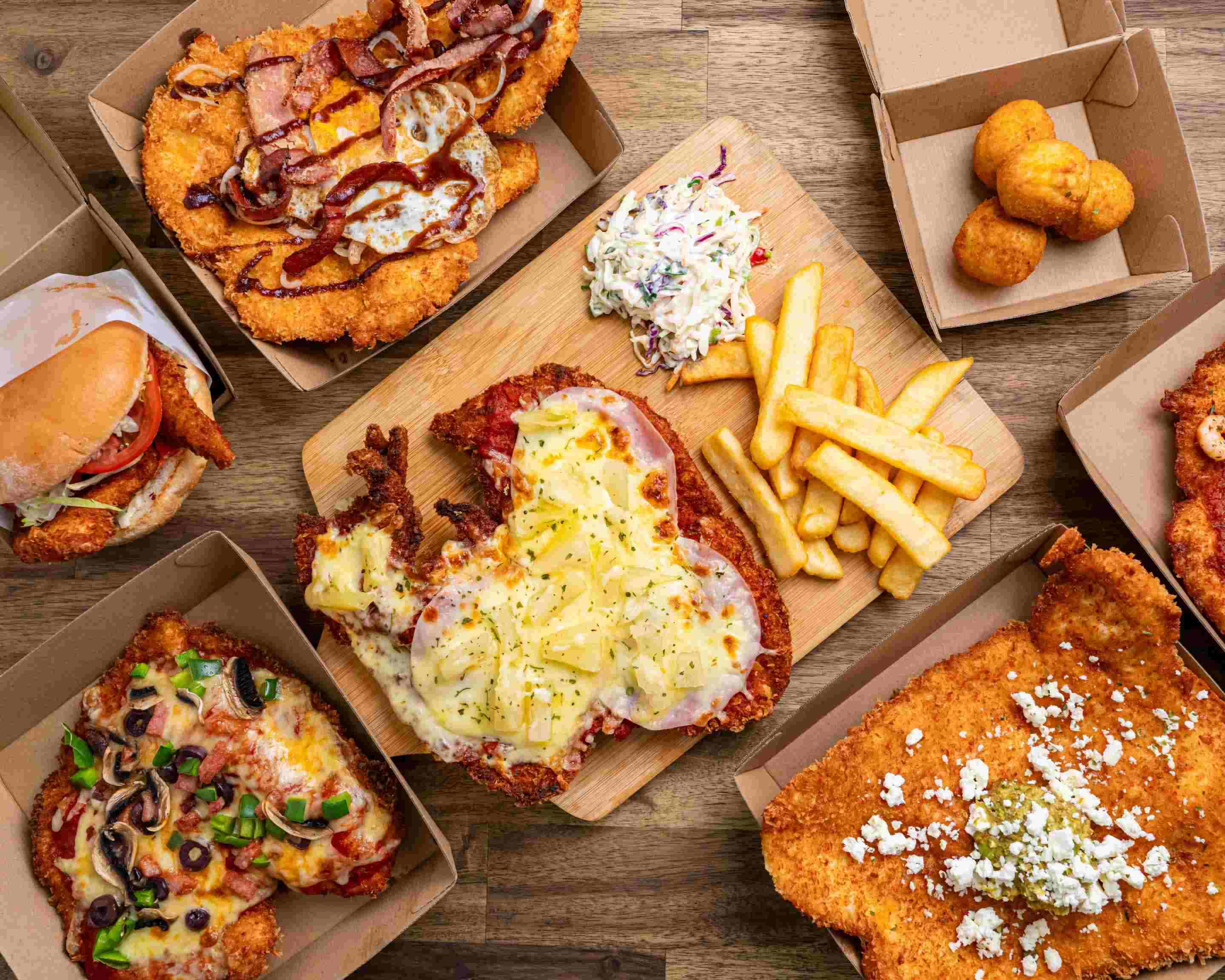 Ryde Loaded Schnitzels (12/203 Coxs Road) Menu Takeout in Sydney ...