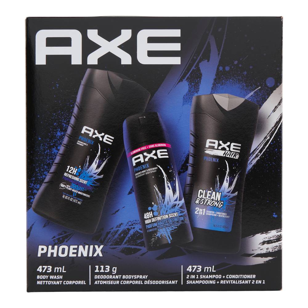 Axe Coffret-cadeau phoenix - phoenix gift set Delivery Near Me | Order ...