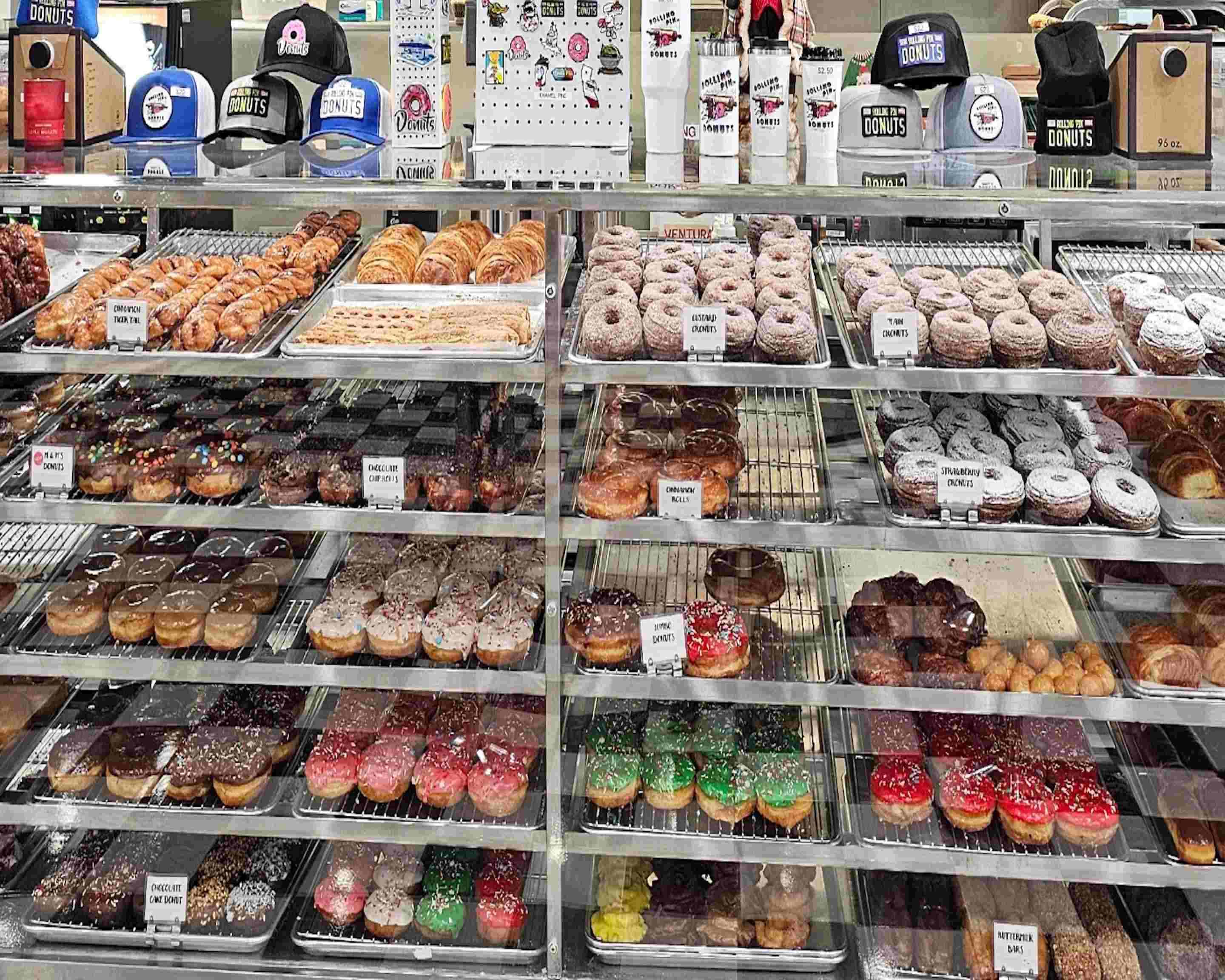 Rolling Pin Donuts Menu Ventura • Order Rolling Pin Donuts Delivery ...