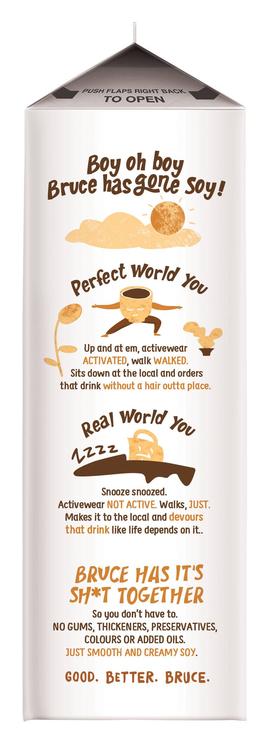 Nutty Bruce Organic Creamy Soy Milk Delivery Near Me | Order Online ...
