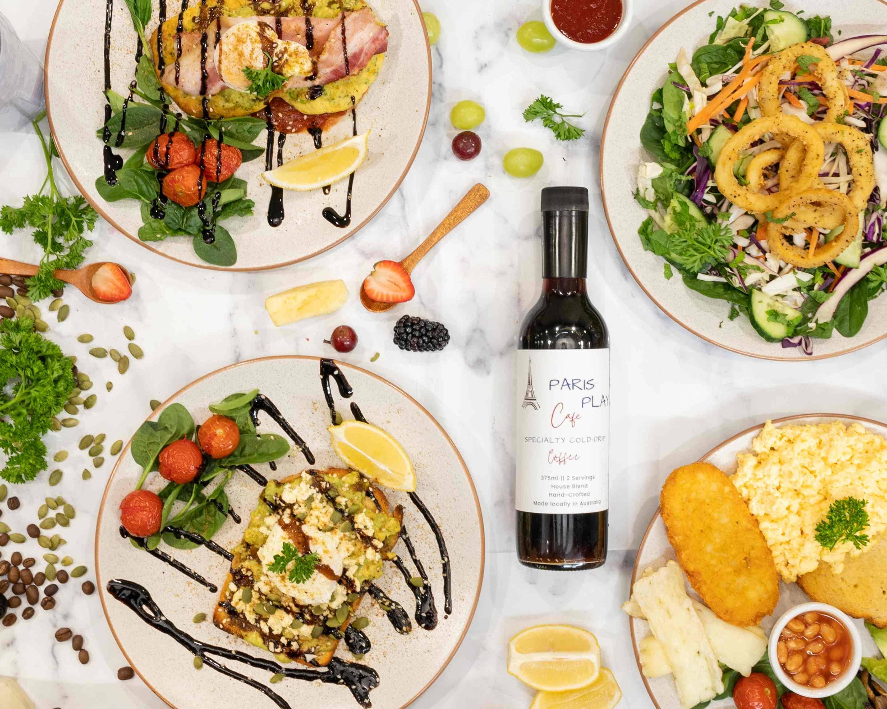 Paris Play Cafe Restaurant Menu - Takeout in Brisbane | Delivery Menu ...