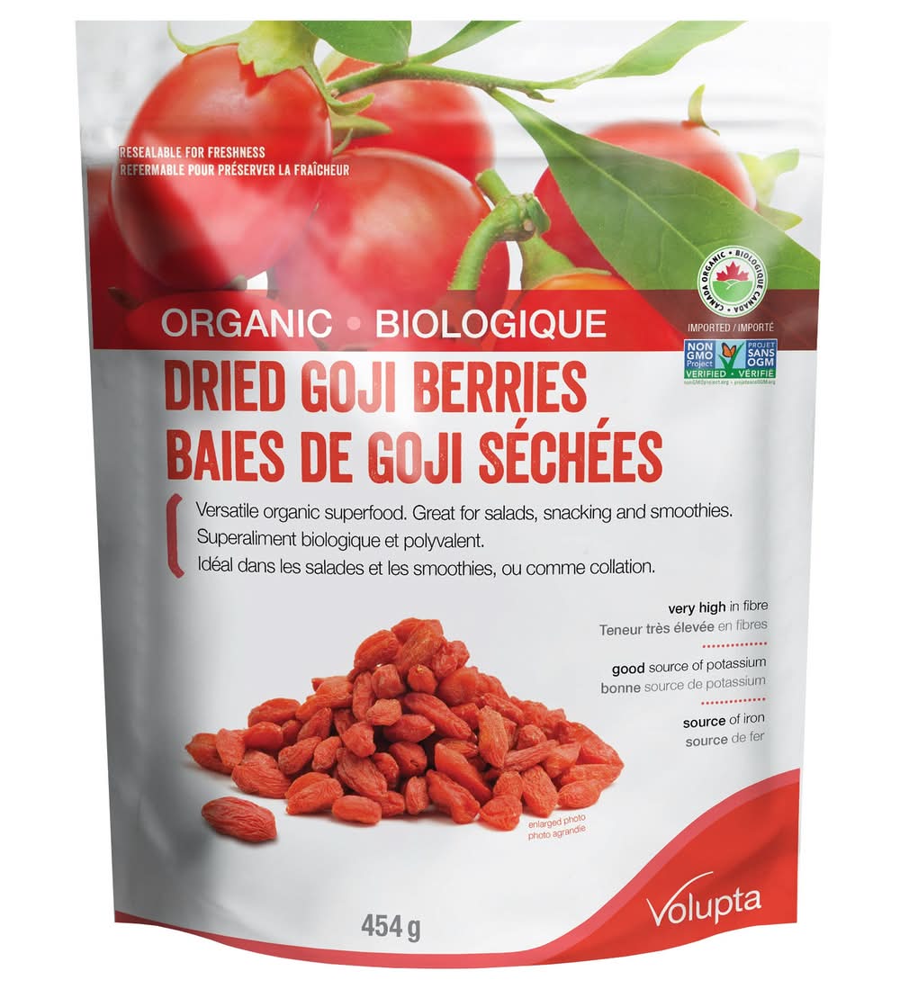 Volupta Organic Dried Goji Berries Delivery Near Me | Order Online ...