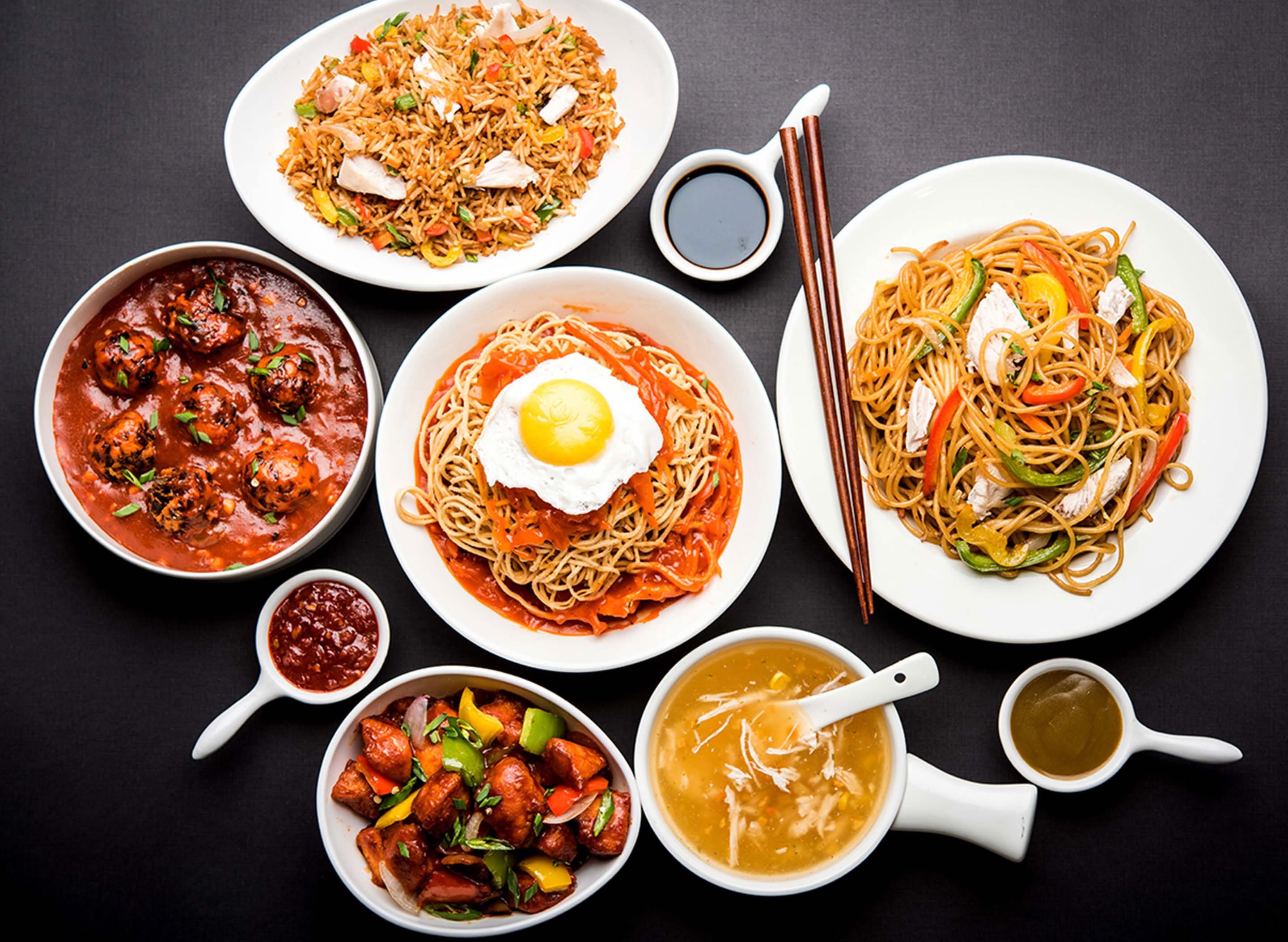 Order Noodle Junction Indo-Chinese Cuisine (1560 S Lewis St) Menu ...