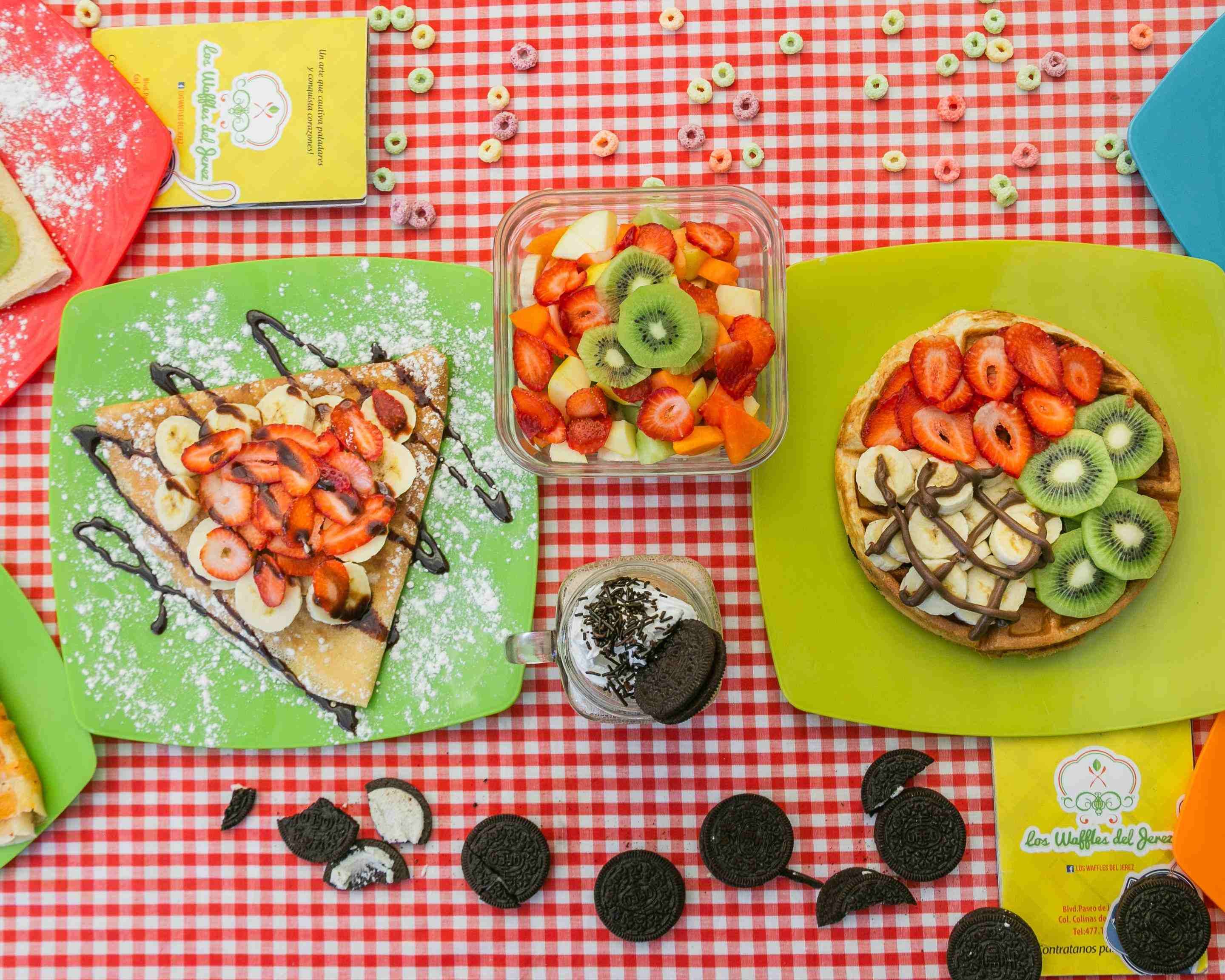 Los waffles del jerez gonzalez bocanegra Menú a Domicilio【Menú y ...