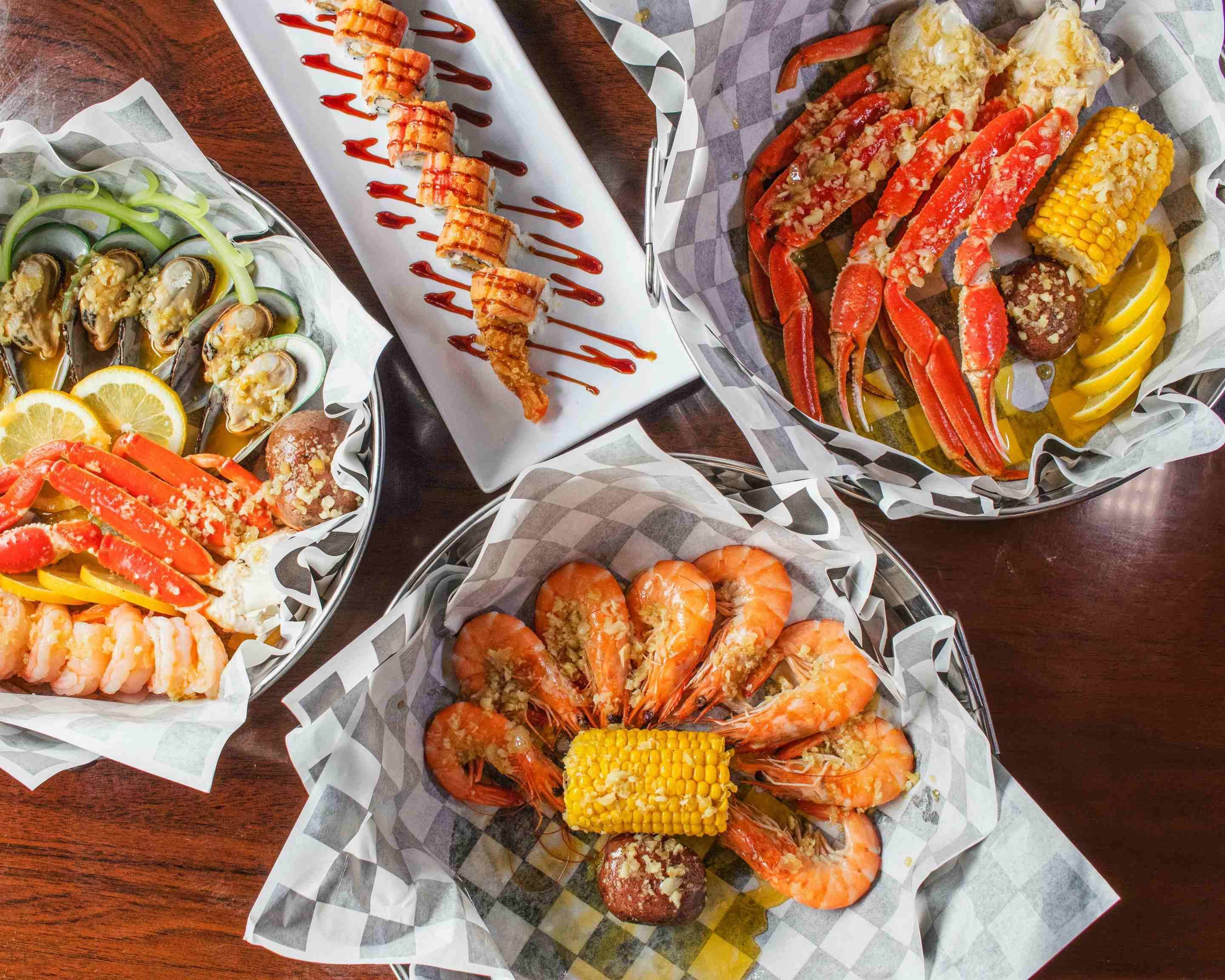 The Boiling House & Sushi Menu Akron • Order The Boiling House & Sushi ...