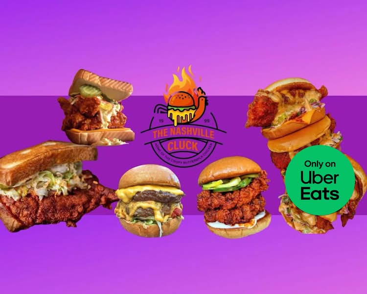 The Nashville Cluck Menu Deals & Prices - Birkenhead Delivery - Order ...