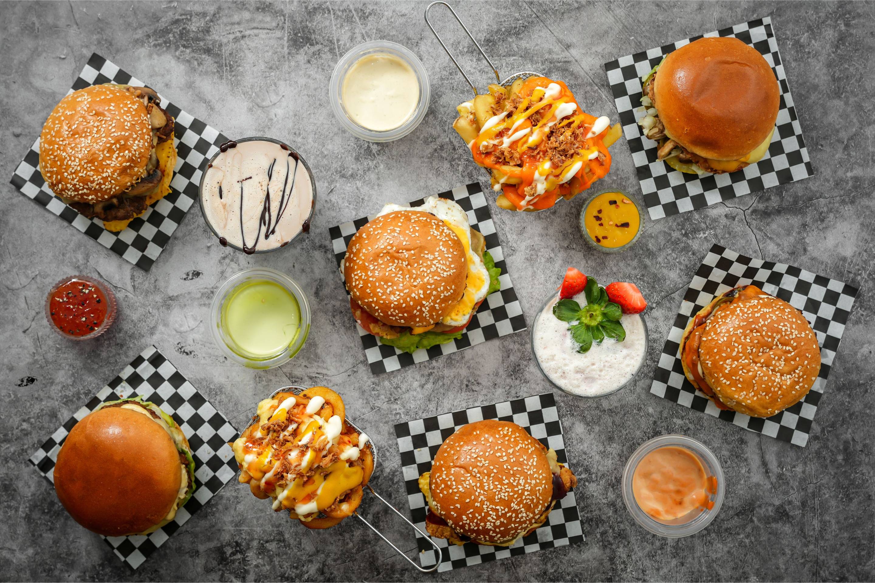 Mood Burgers - Pure Veg @ Watford Menu - Takeaway in London | Delivery ...