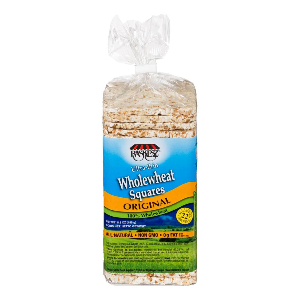 Paskesz Original Wholewheat Squares Rice Cake Delivery Near Me | Order ...