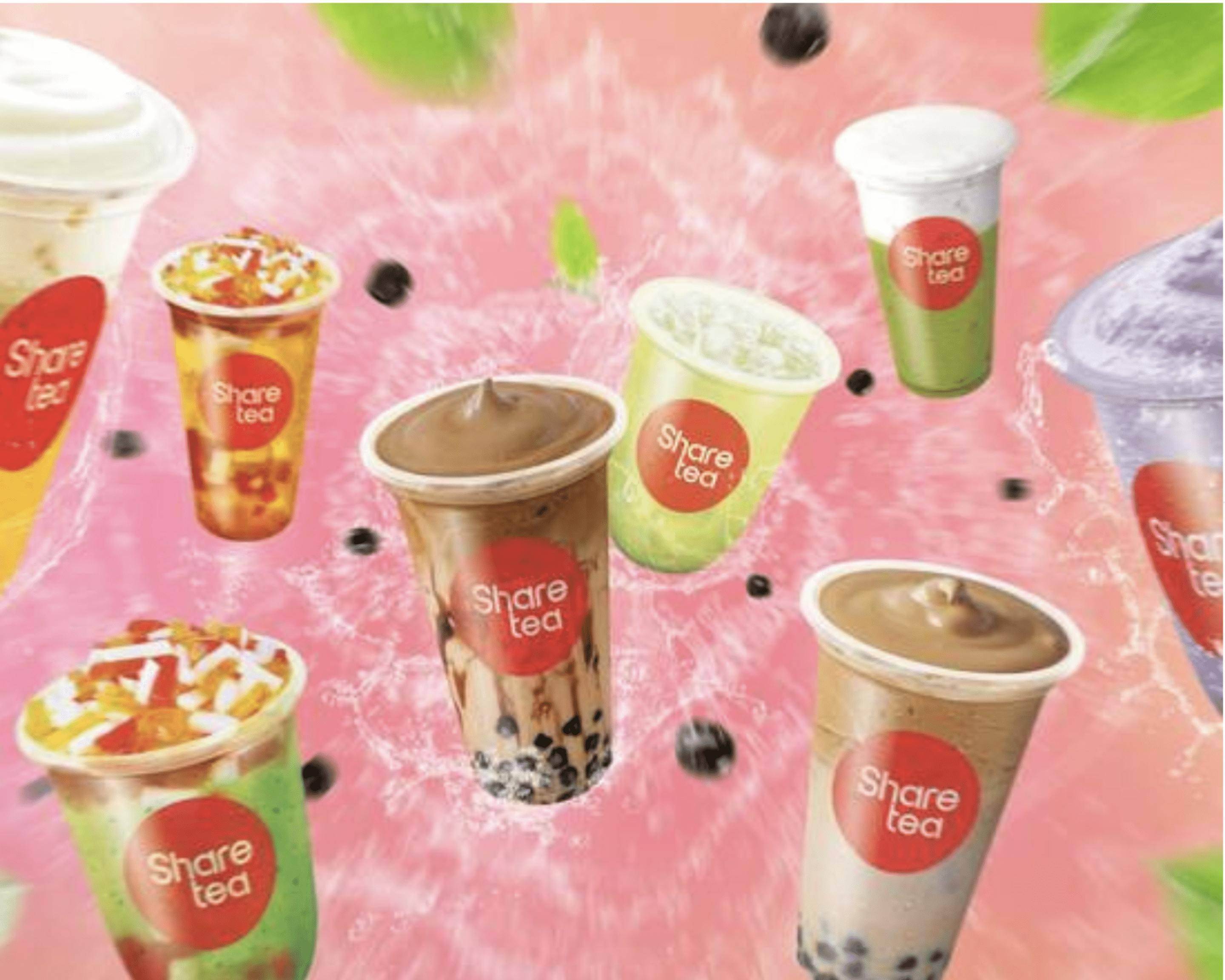 Sharetea (Rhodes Central Shopping Center) Menu Takeout in Sydney ...