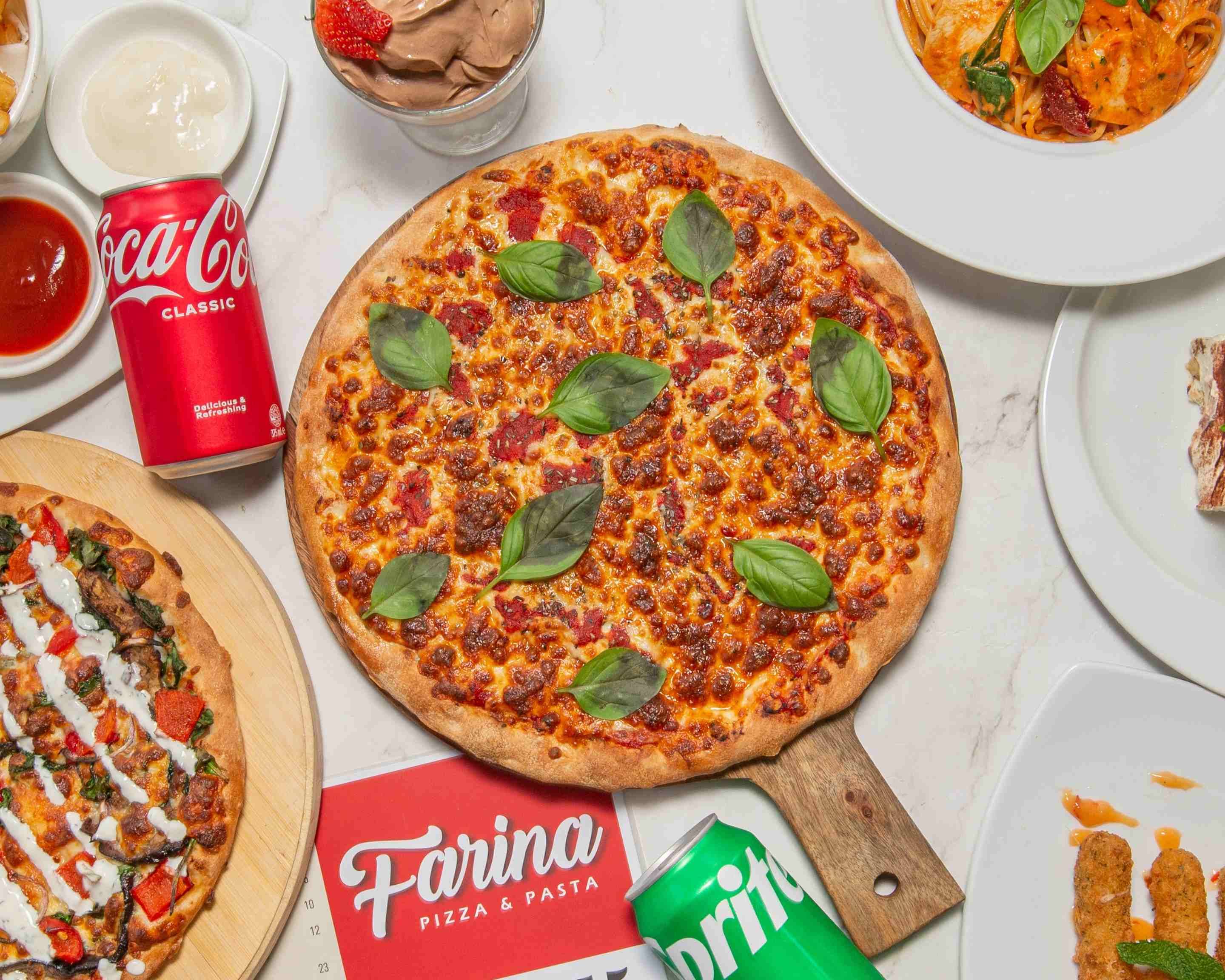 Order Farina Pizza & Pasta | Menu & Prices | Melbourne Delivery | Uber Eats