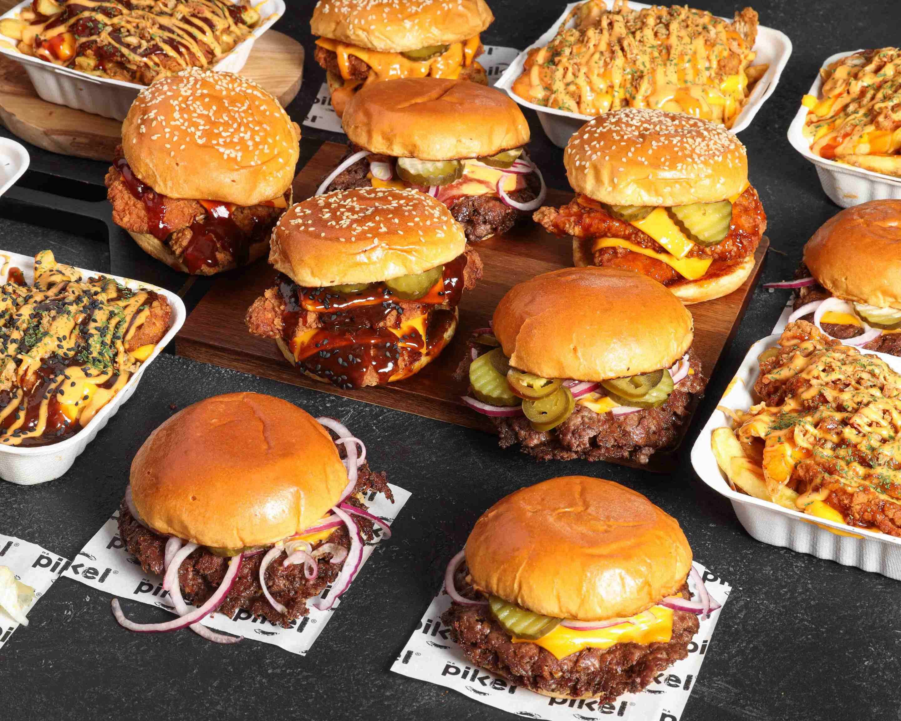 In A Pikel Smash Burgers and Loaded Fries(Canary Wharf) Menu Deals ...