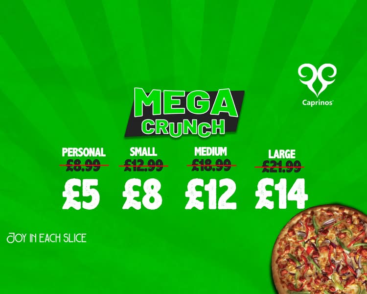 Caprinos Pizza (Sheffield) Menu - Takeaway in Sheffield | Delivery menu ...